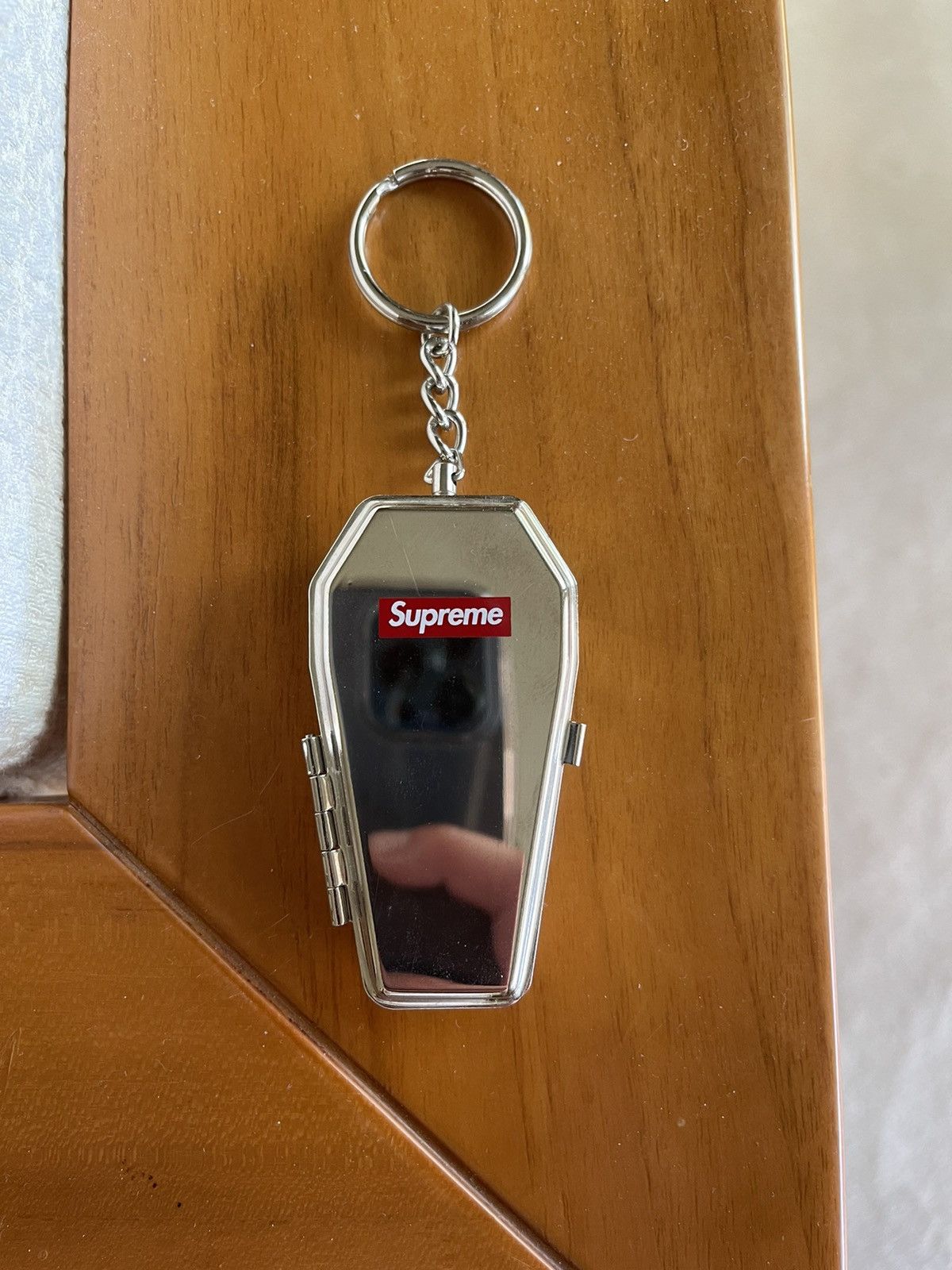 Supreme Coffin Keychain | Grailed