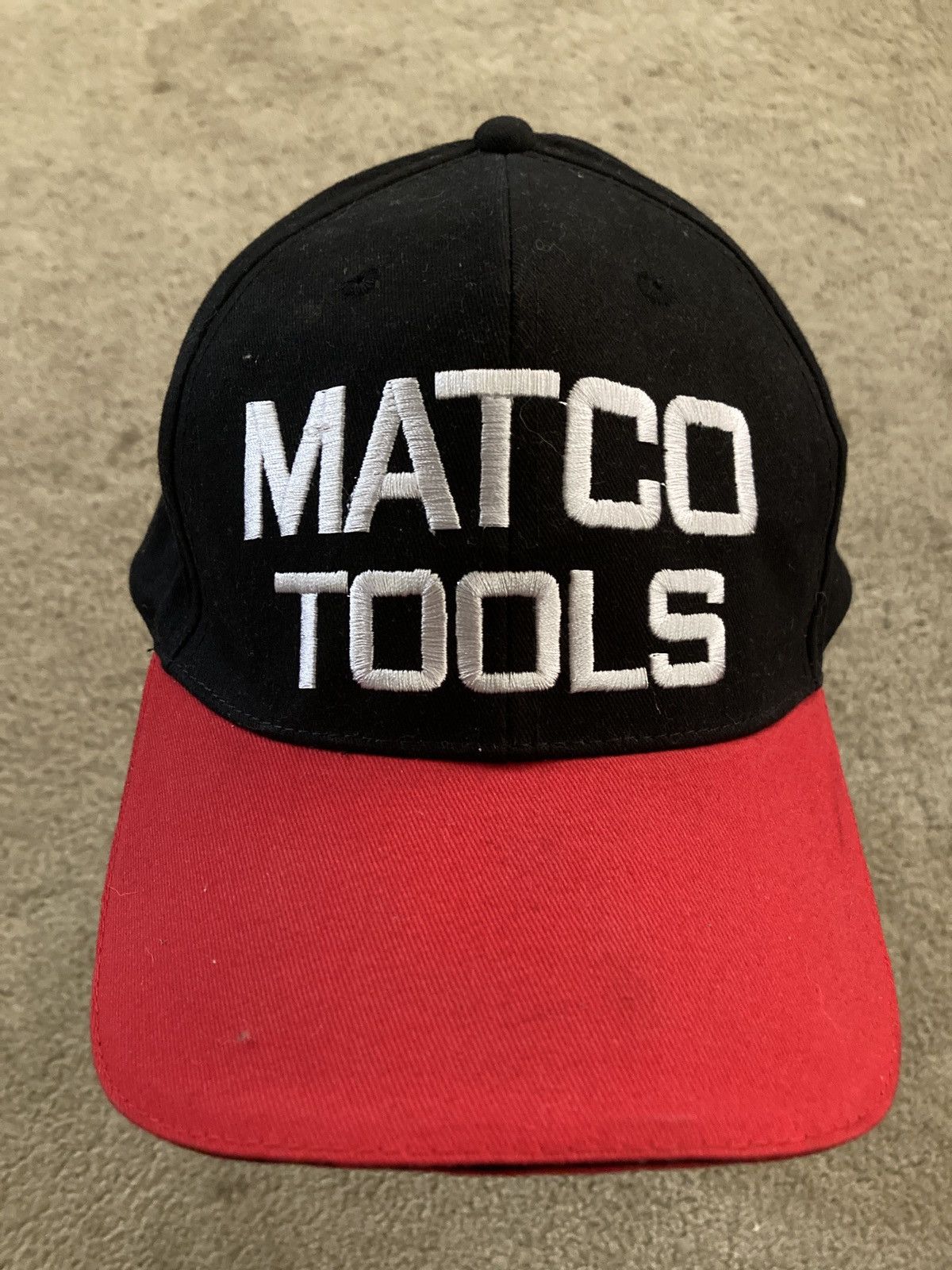 Vintage Matco Tools Trucker Vintage black Snapback Flatbill Hat Cap ...