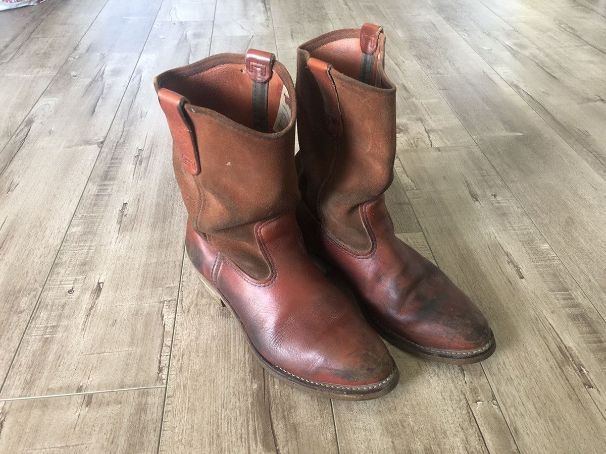 Eat Dust × Red Wing Red Wing x Eat Dust Pecos 4327 Boots collab | Grailed