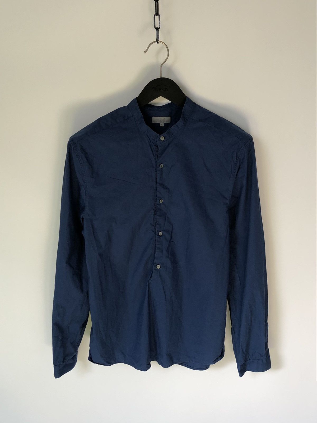 Vintage Cos Shirt Long Sleeve Luxury Men’s Blue | Grailed