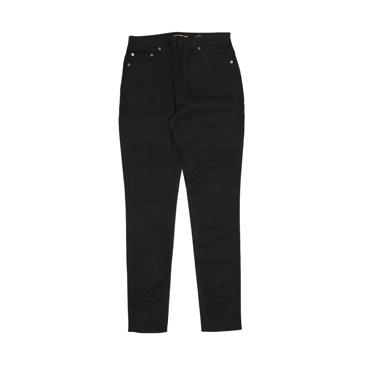 Saint Laurent Paris Saint Laurent Used Balck 5 Pockets High Denim Jeans ...
