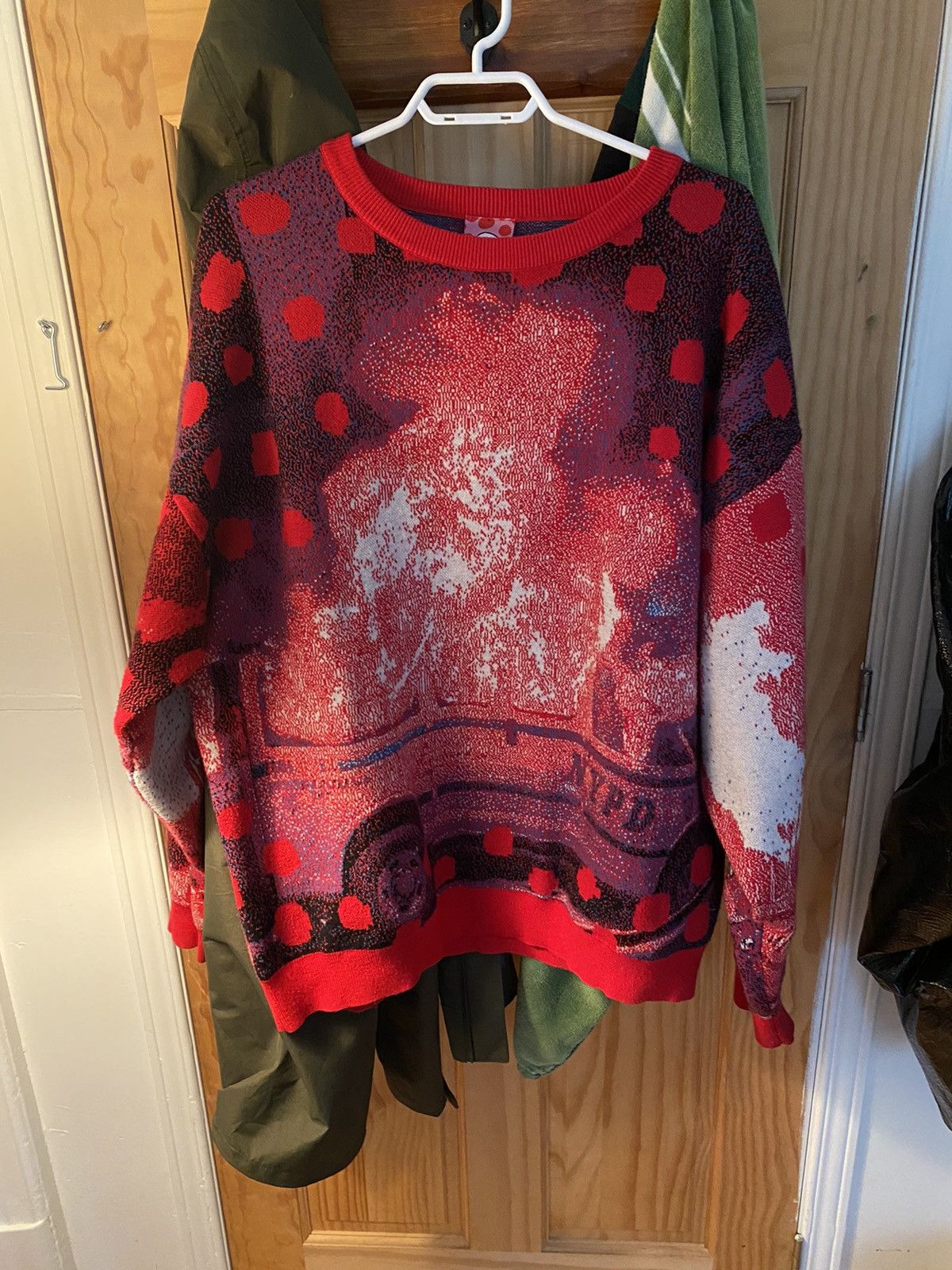 Streetwear NYPD BURNING SWEATER KYOTA UMEKI | Grailed