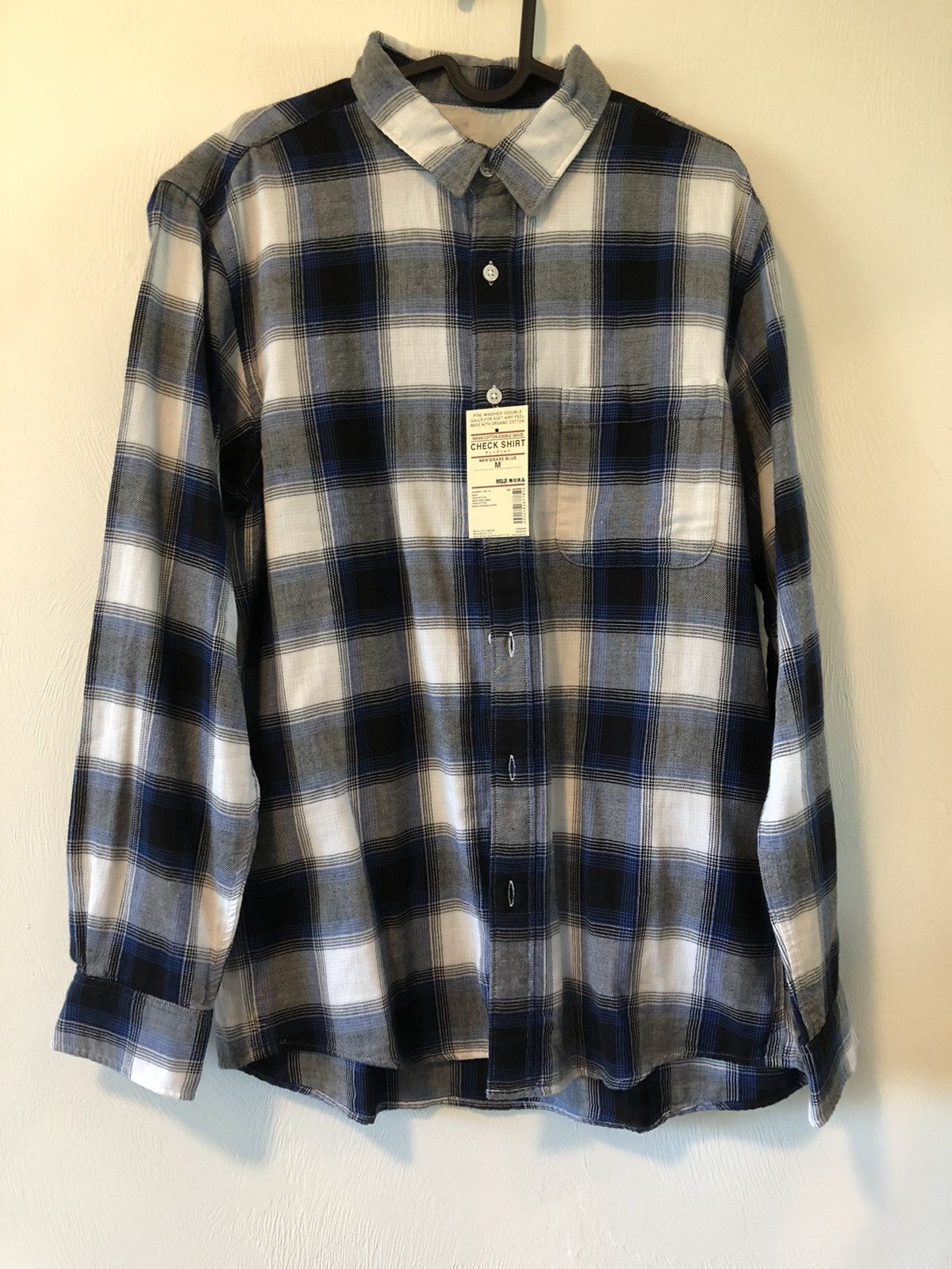 Muji Muji Plaid Flannel Button Up | Grailed