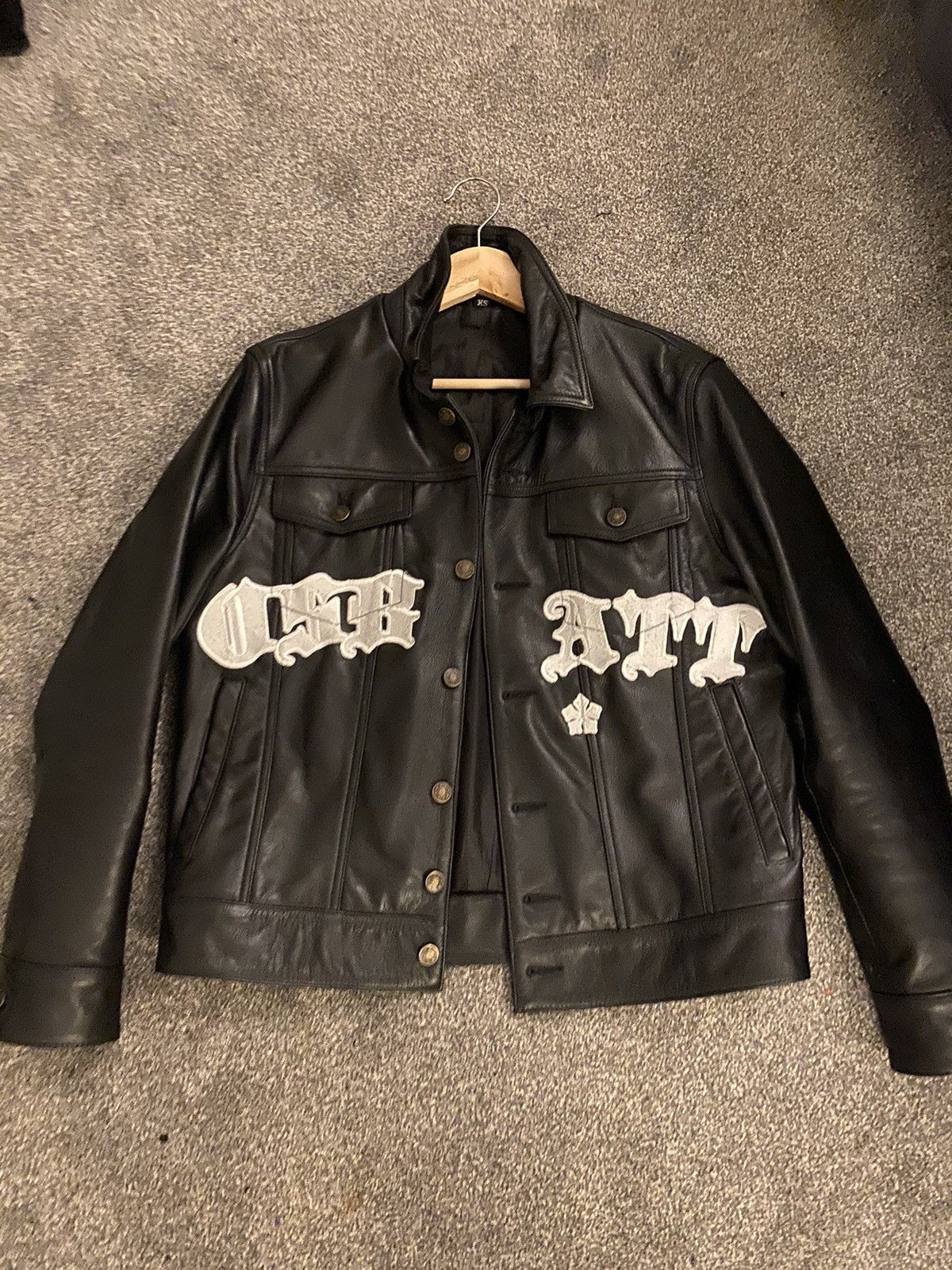 Other Years of Tears leather jacket | Grailed