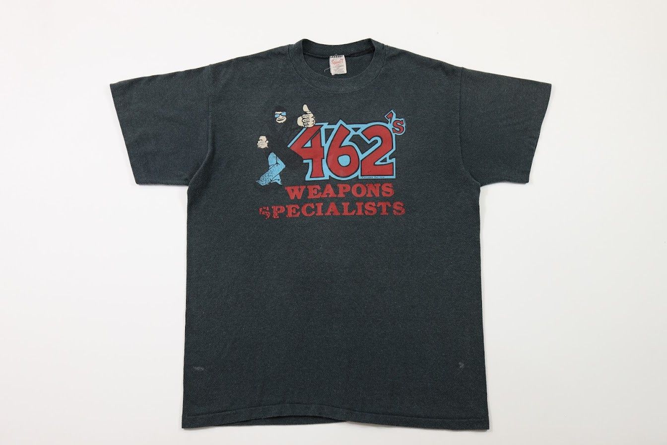 Made In Usa × Vintage 70s 462's Weapons Specialists Rebel Rock N Roll ...