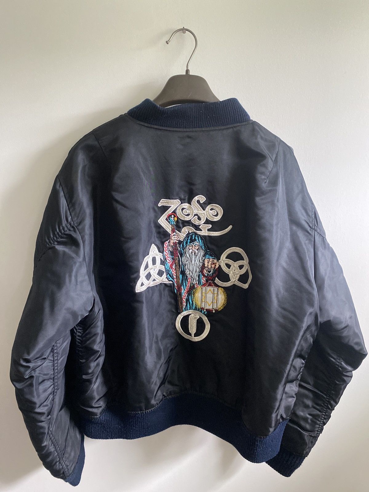 Vintage Vintage Led Zeppelin tour jacket | Grailed