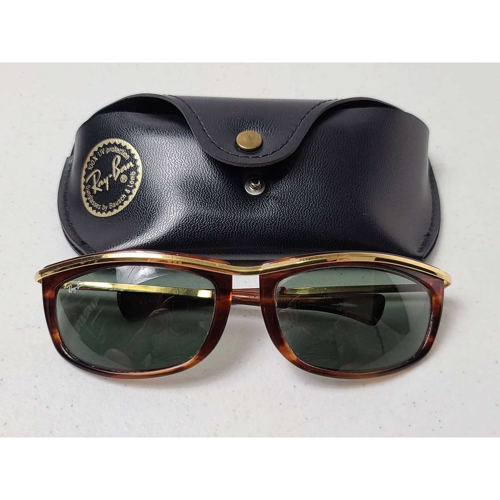 RayBan Vintage 80's Ray Ban L1001 Olympian sunglasses | Grailed