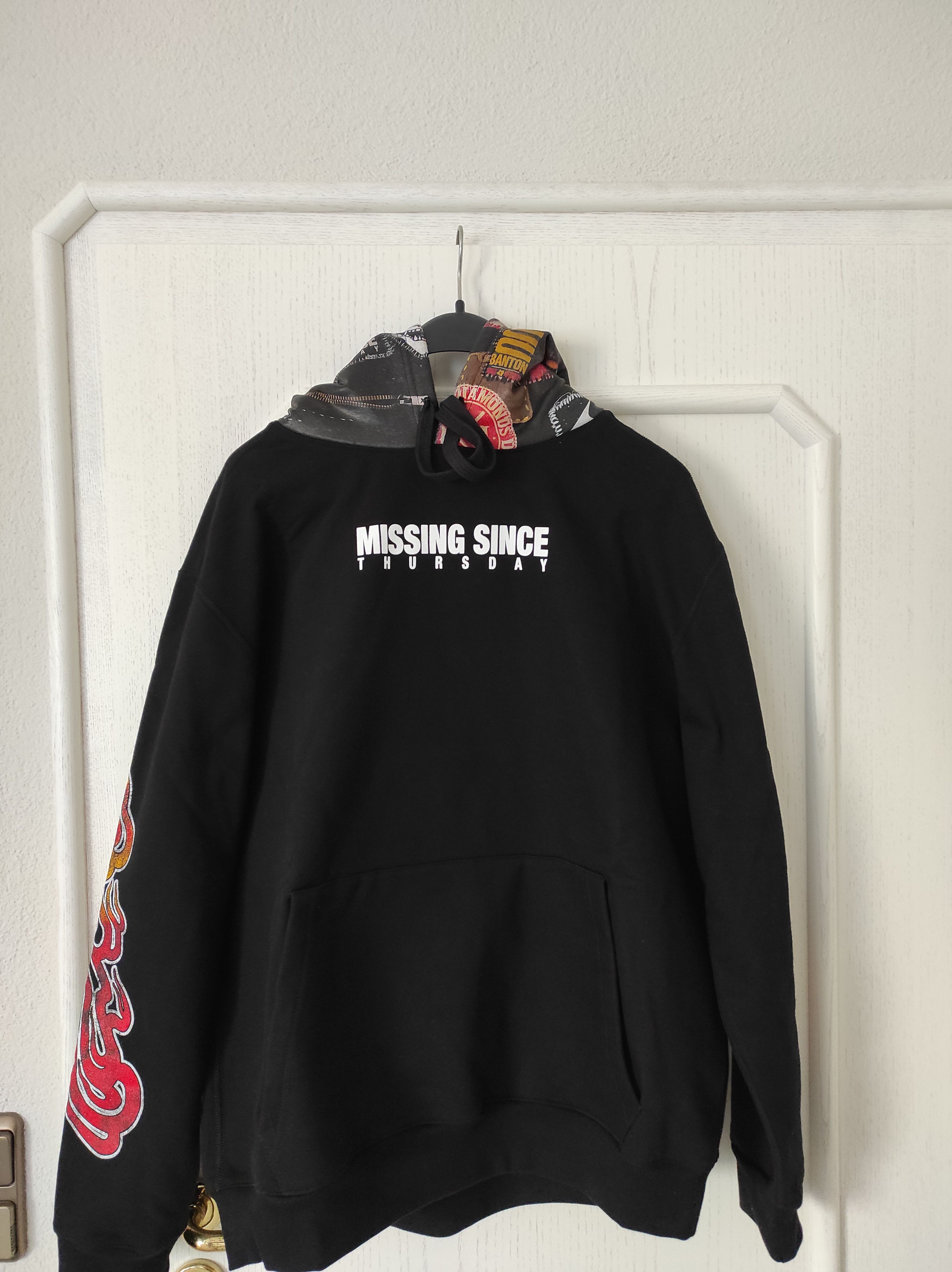 Missing Since Thursday Missing Since Thursday Patchwork Hoodie | Grailed