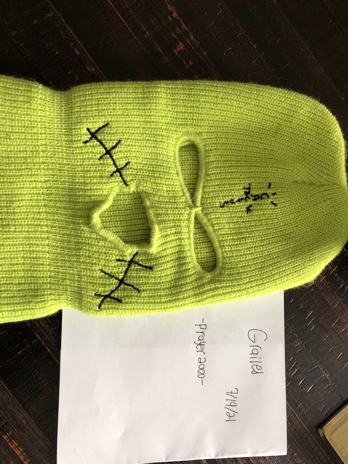 Travis Scott TRAVIS SCOTT JACKBOYS SKI MASK | Grailed