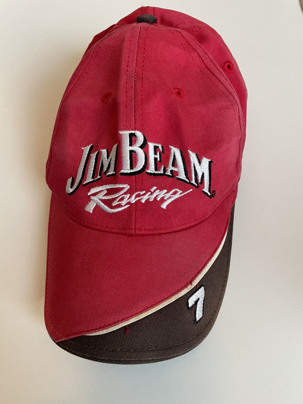 NASCAR × Racing × Vintage Vintage Jim Beam Promo Racing Hat Cap | Grailed