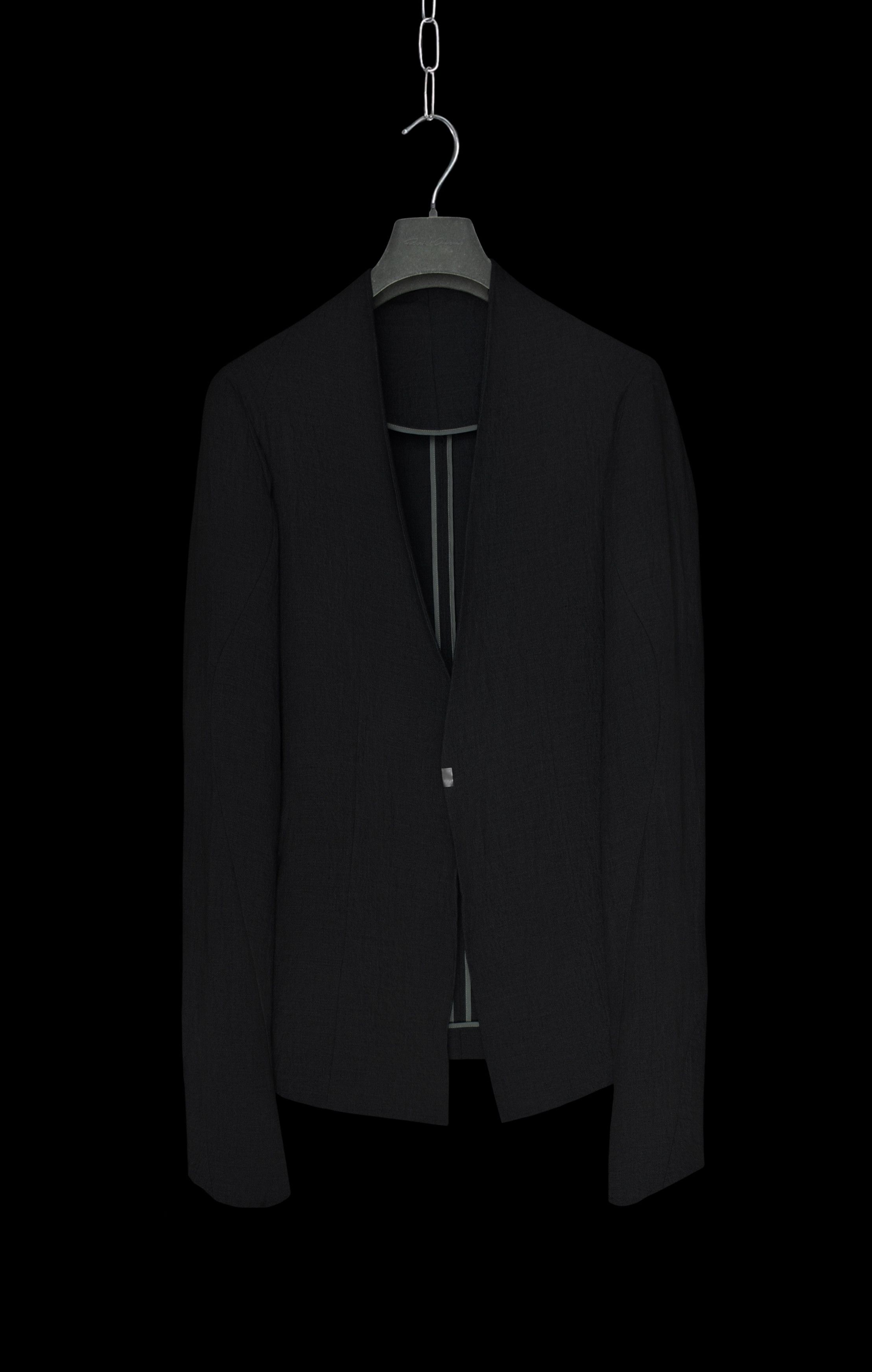 Devoa ANATOMICAL LINEN TEXTURED BLAZER | Grailed