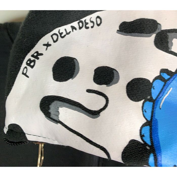 Other Pabst Blue Ribbon Beer Jacket M x Dela Deso Art Zip | Grailed