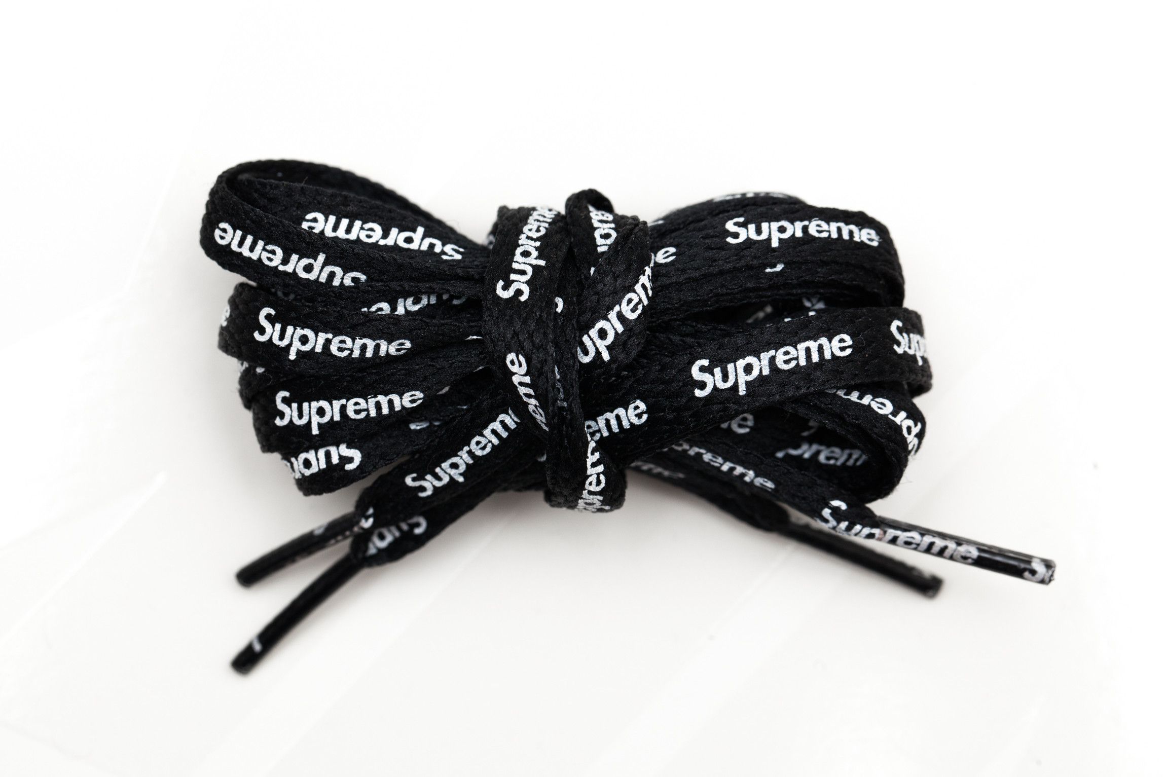 Nike × Supreme Nike Supreme AF1 Laces (Black) | Grailed