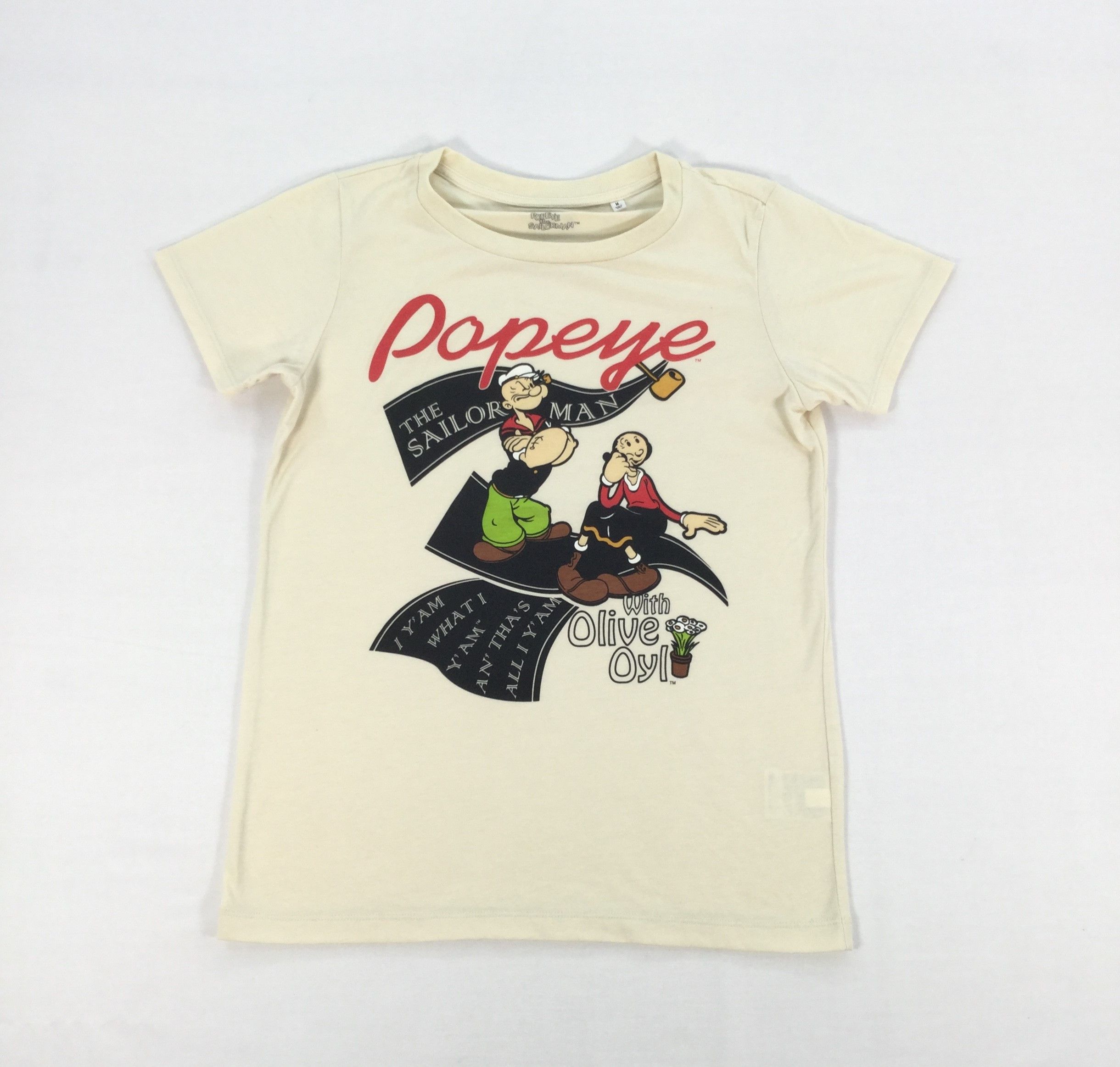 Brand UNIQLO Popeye The Sailorman and Olive Oyl T shirt | Grailed
