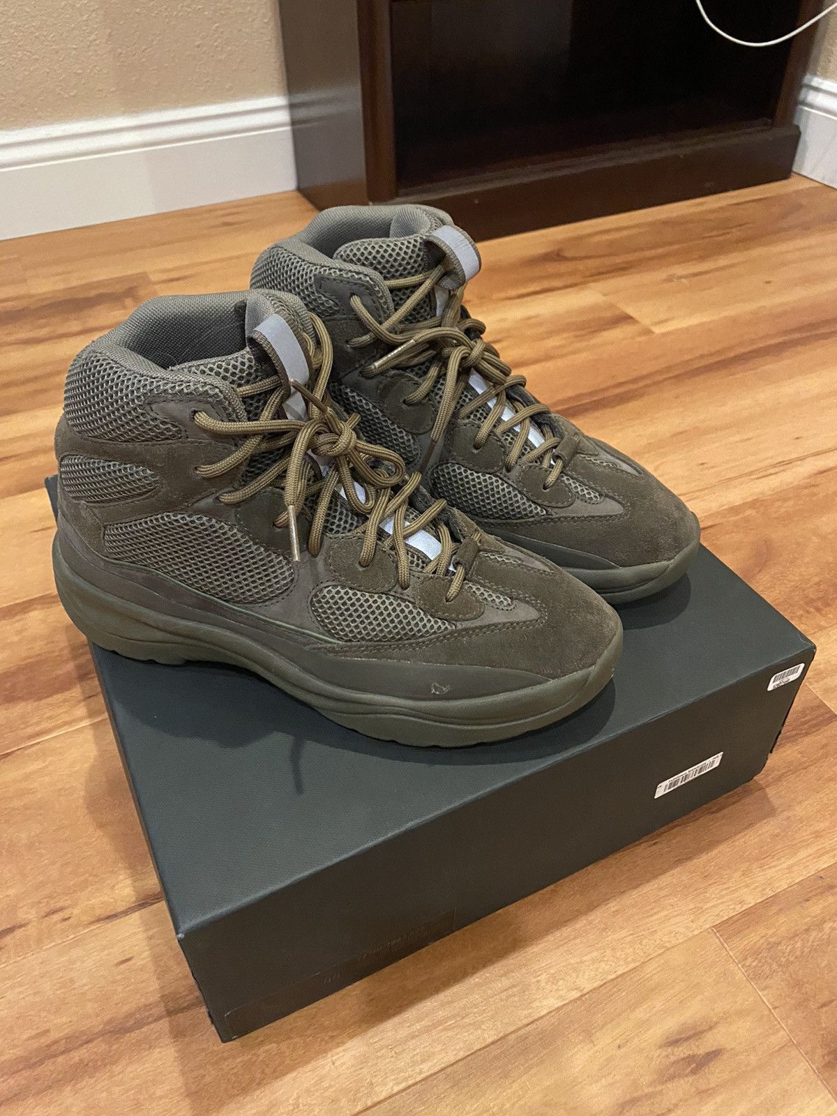 Yeezy Season LAST DROP x YEEZY SEASON 7 WAKAME DESERT BOOT | Grailed
