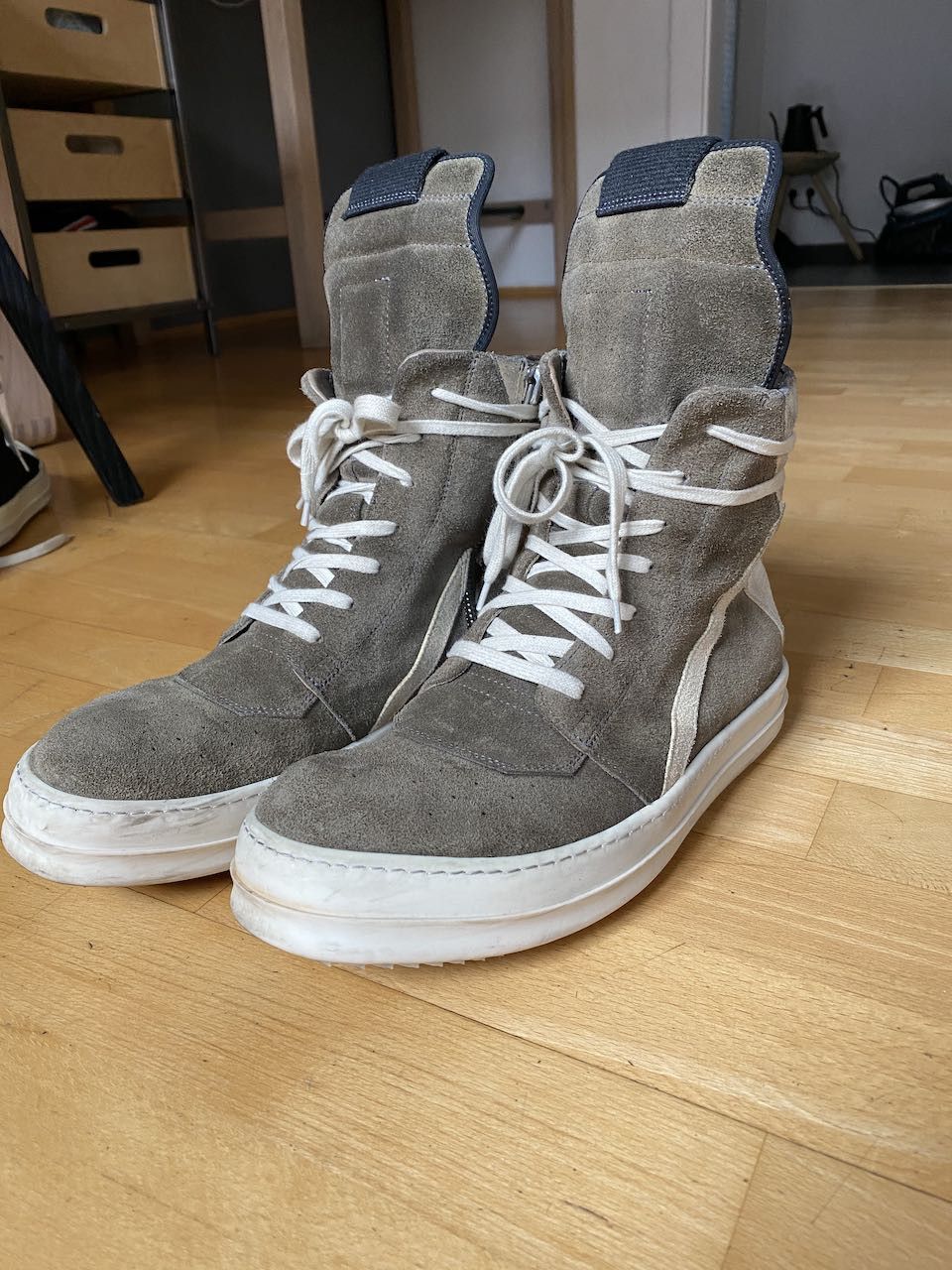 Rick Owens Geobasket | Grailed