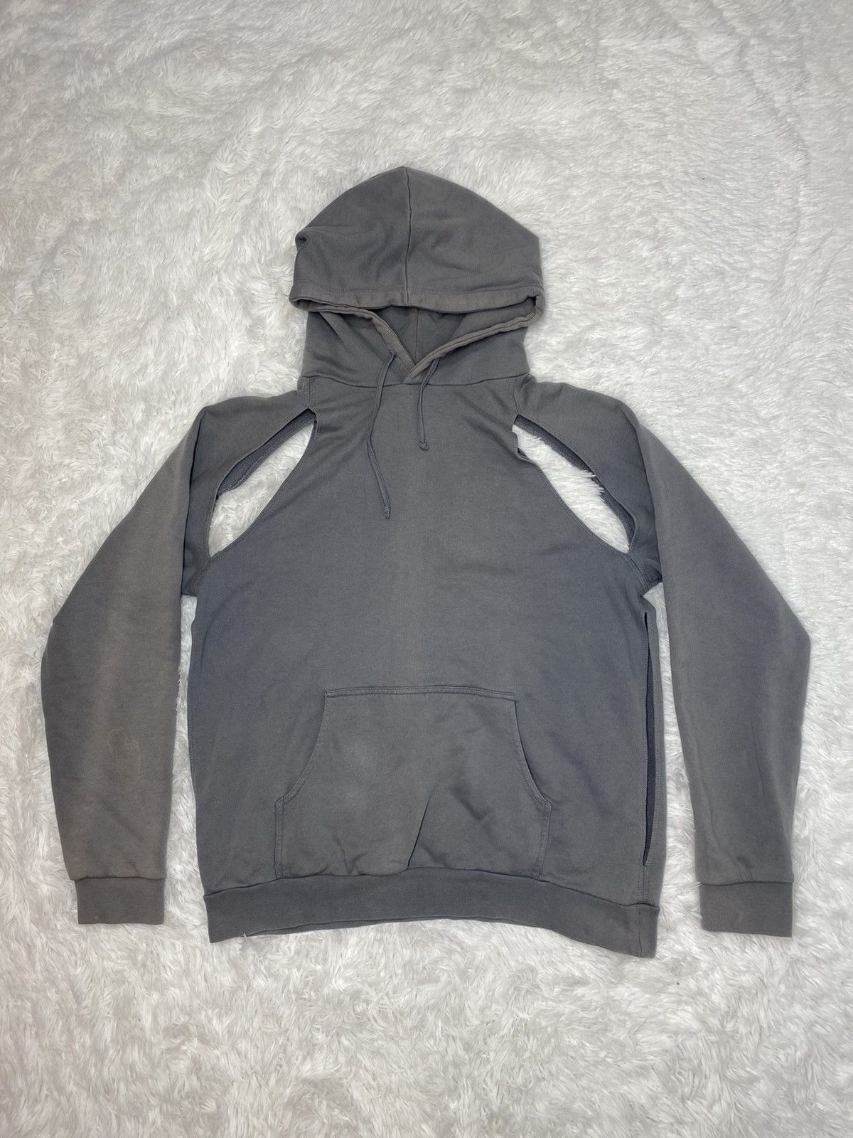 Raf Simons SS06 “Icarus Surgit” Cut Hoodie | Grailed