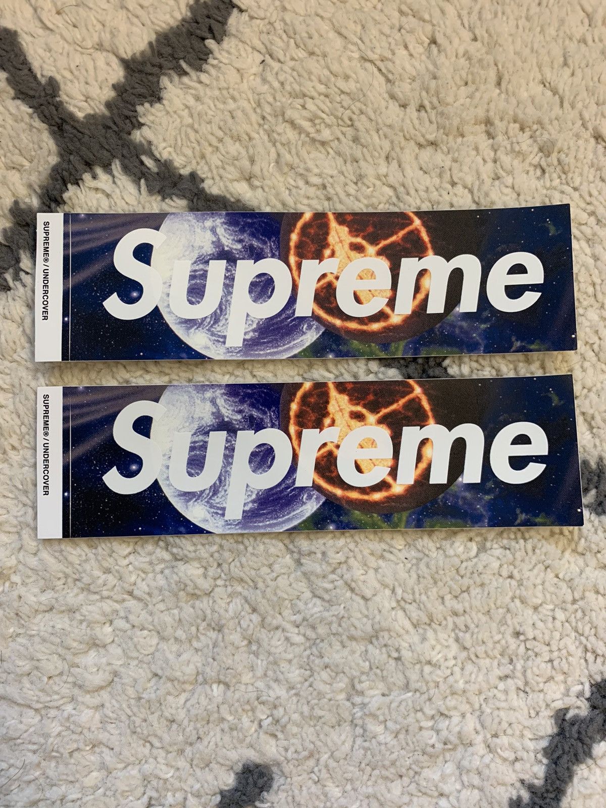 Supreme Supreme Undercover Box Logo Sticker PACK OF 2 | Grailed