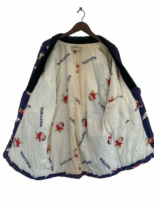Vintage 🔥Crayon Shin Chan Quilted Kimono Jacket | Grailed