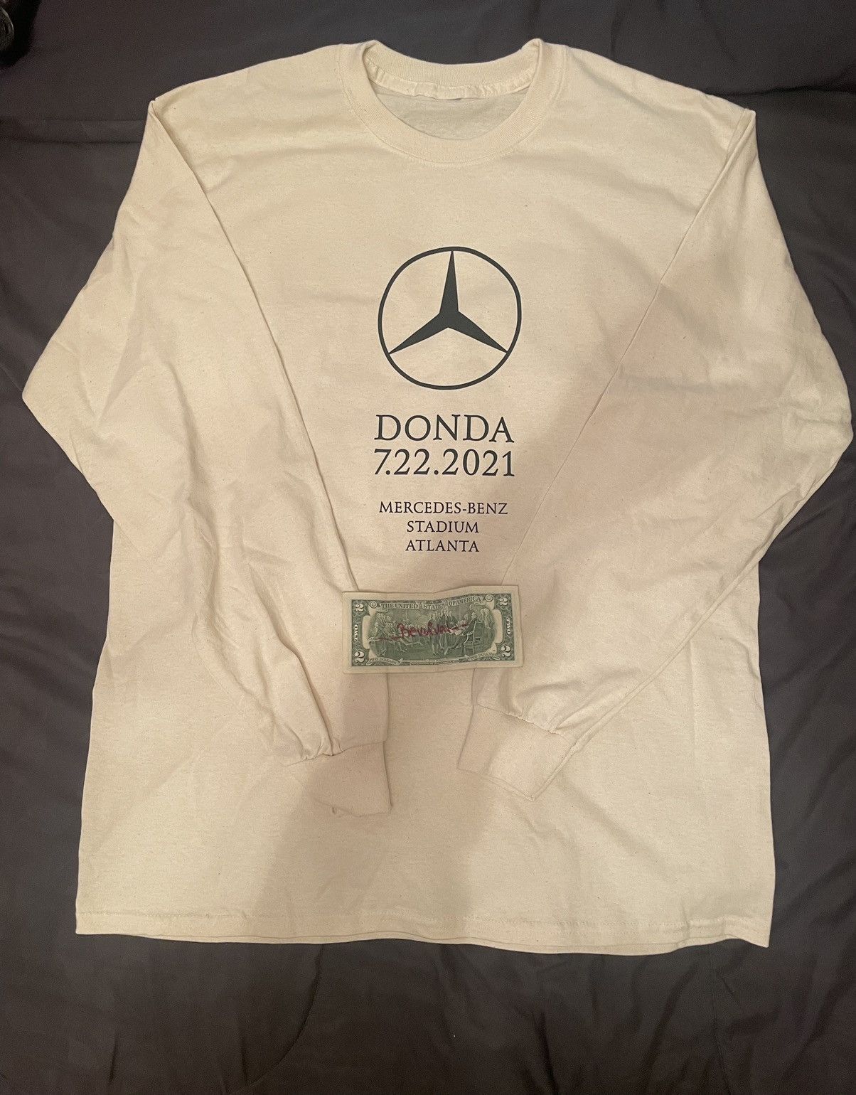 Kanye West RARE Kanye West Donda Atlanta Concert Merch | Grailed