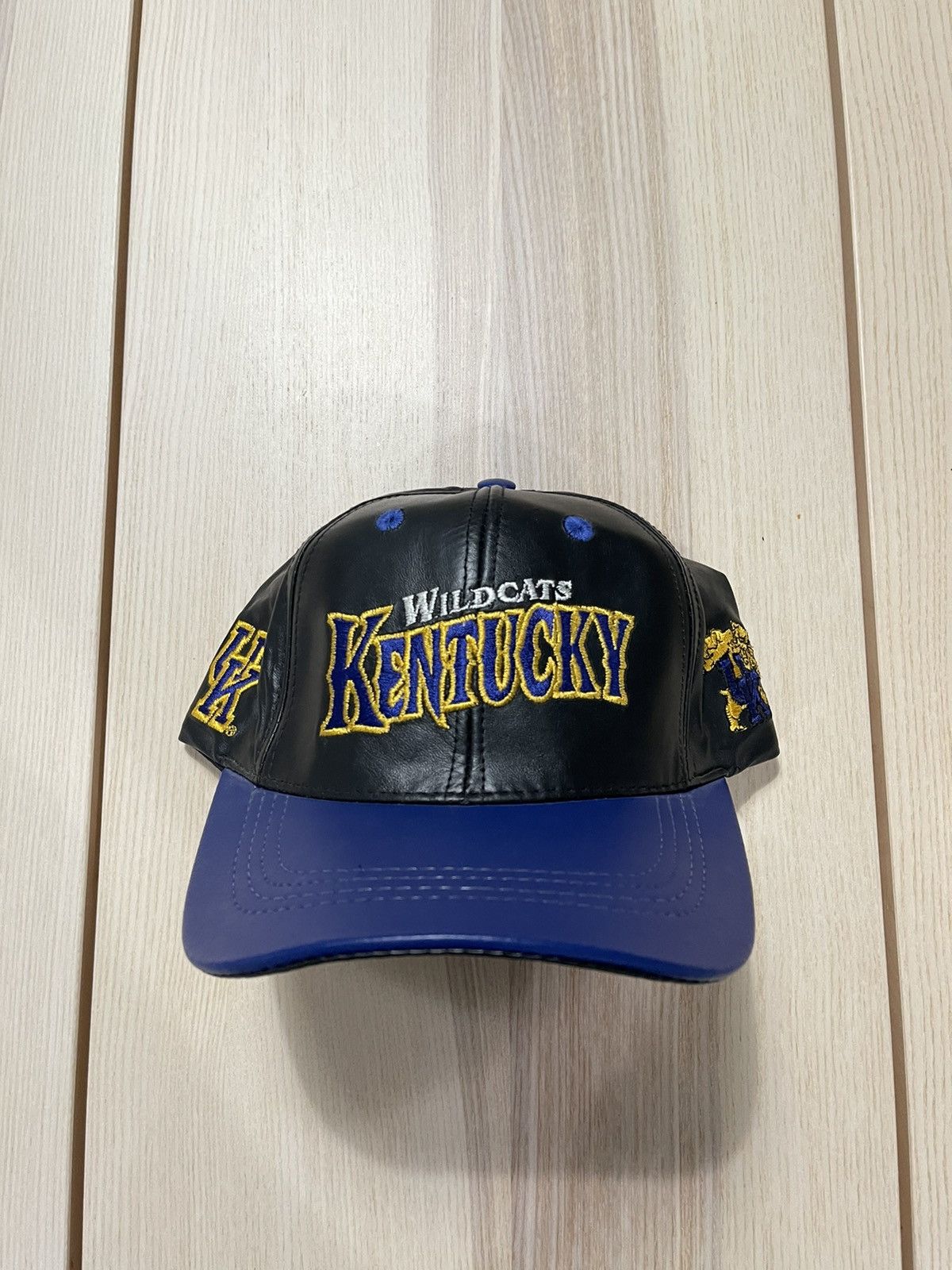 Vintage Vintage Modern Cap Kentucky Wildcats Leather Snapback | Grailed