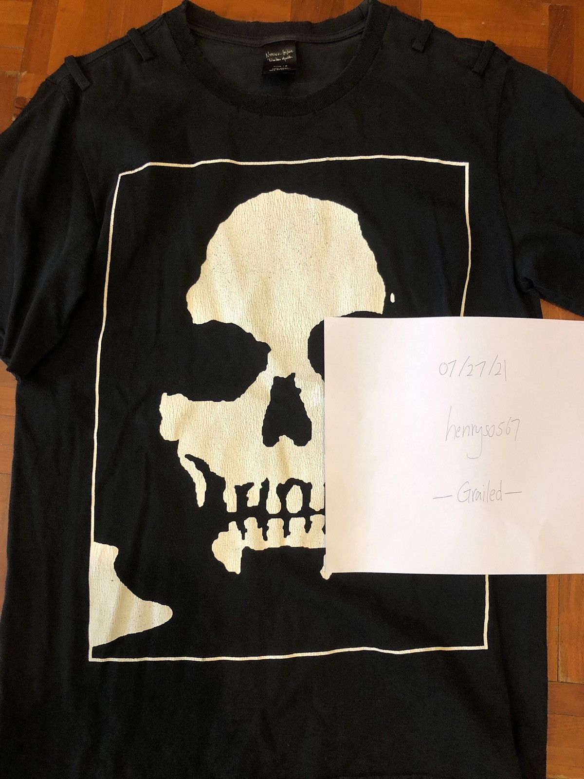 Number (N)ine Number nine skull tee | Grailed