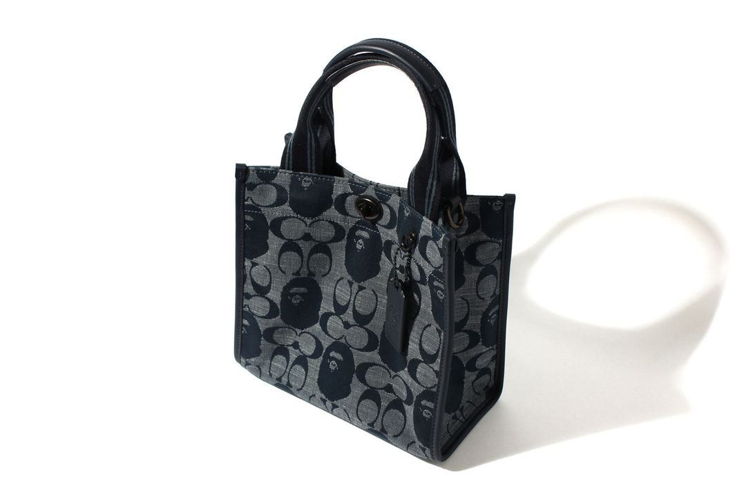 Bape × Coach BAPE X COACH TOTE 22 IN SIGNATURE CHAMBRAY | Grailed