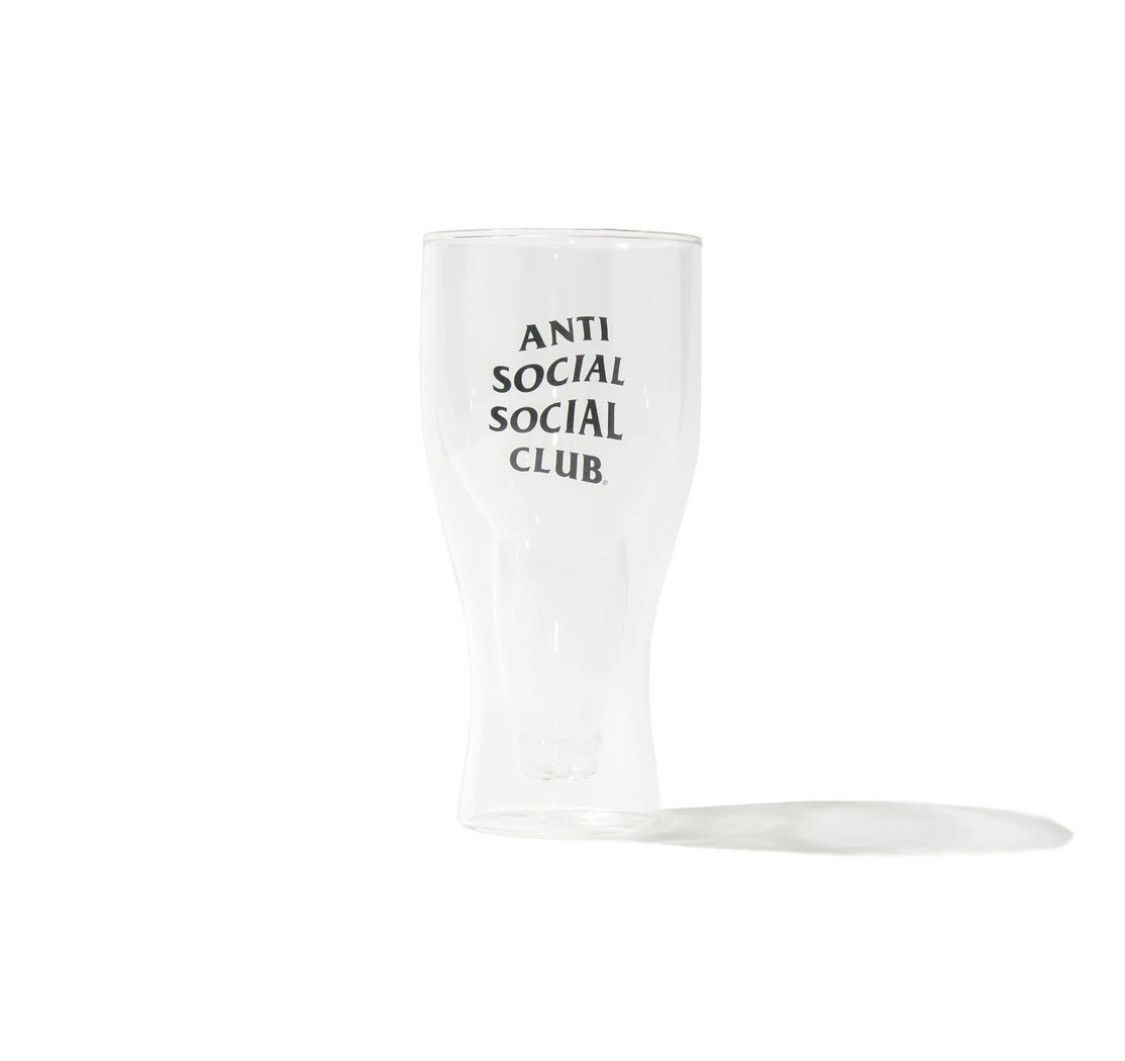 Anti Social Social Club Inside Out Upside Down Glass | Grailed
