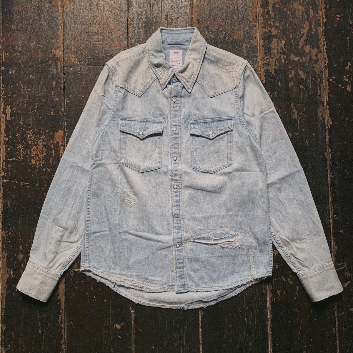 Visvim Visvim social sculpture crash shirt | Grailed
