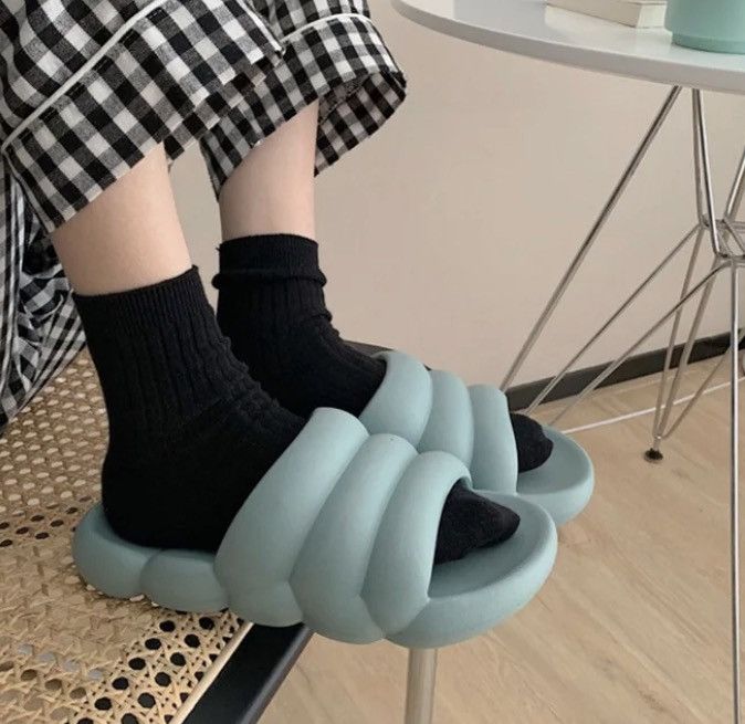 Japanese Brand Summer Puffer Sandal Slides | Grailed