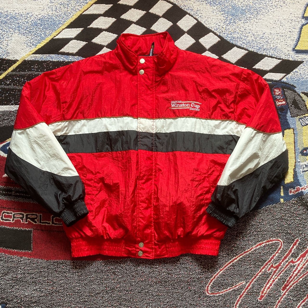 Chase Authentics Vintage Y2K Chase Authentics NASCAR Winston Cup Jacket ...