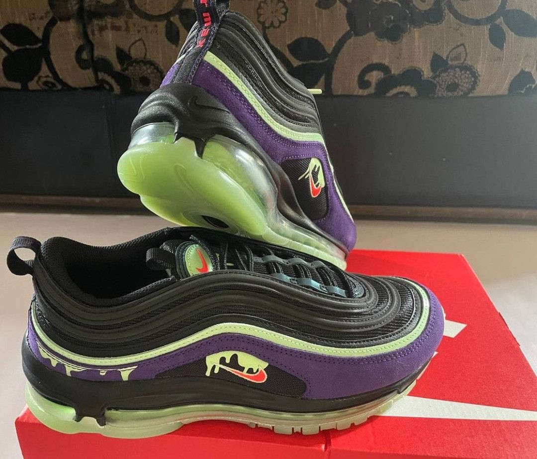 Nike (New) Nike Air Max 97 Slime Halloween (2020) | Grailed
