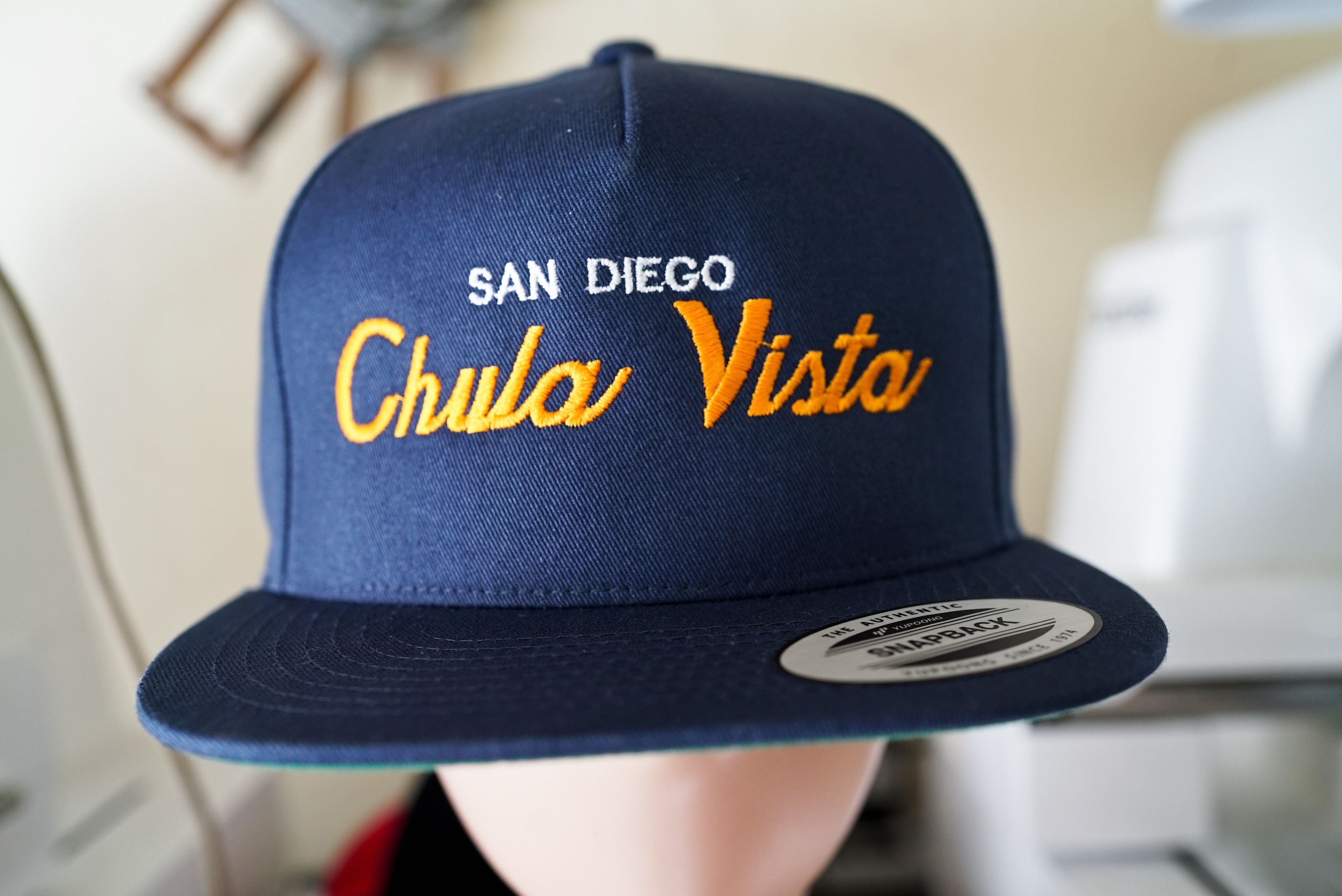Handmade Chula Vista San Diego 90s Retro Style Snapback Hat | Grailed