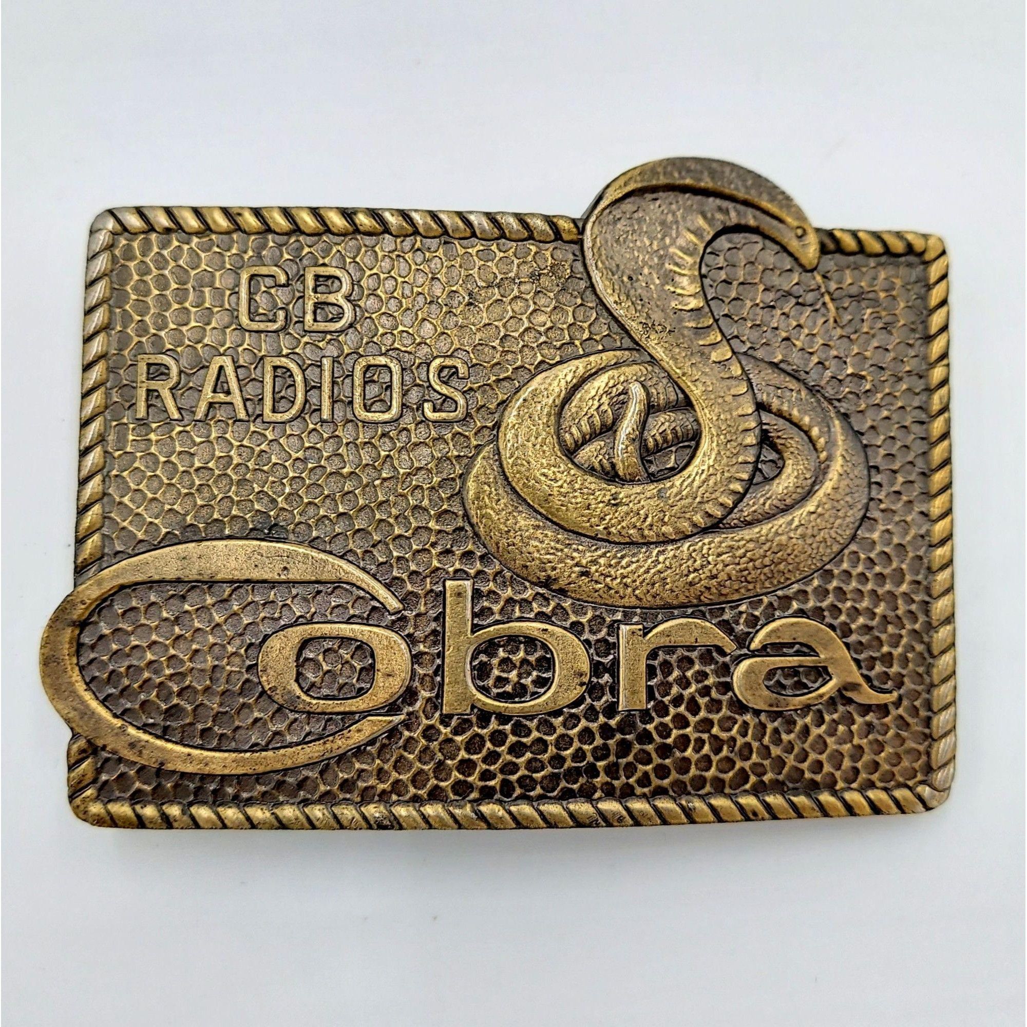 Other Cobra CB Radio Belt Buckle Vintage Snake Trucker Cowboy | Grailed