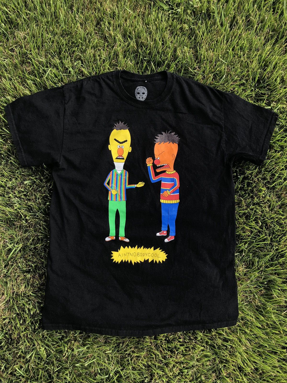 Aintnobodycool Beavis And Butthead Shirt Sesame Street MTV Parody | Grailed