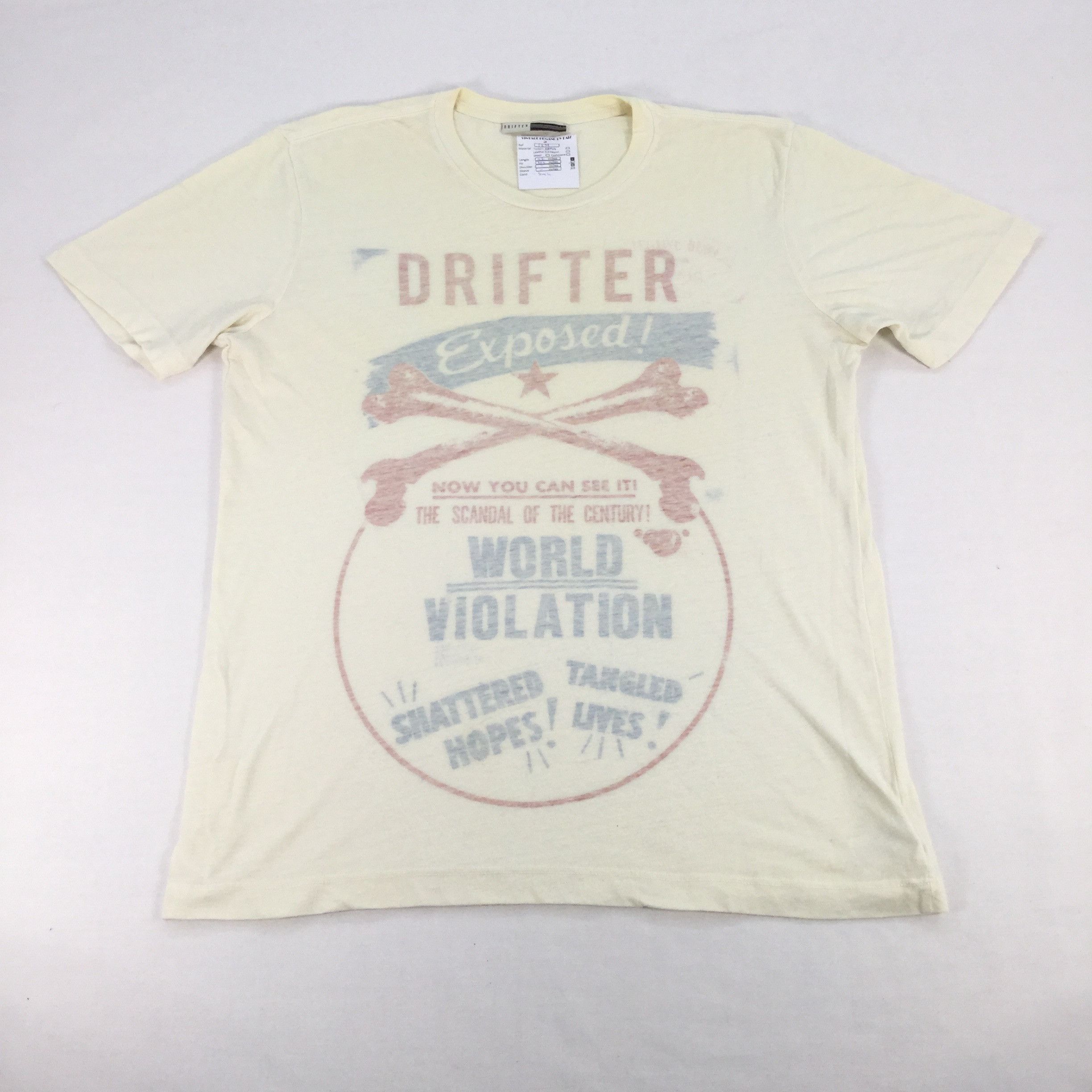 Drifter Drifter Exposed World Violation T shirt | Grailed