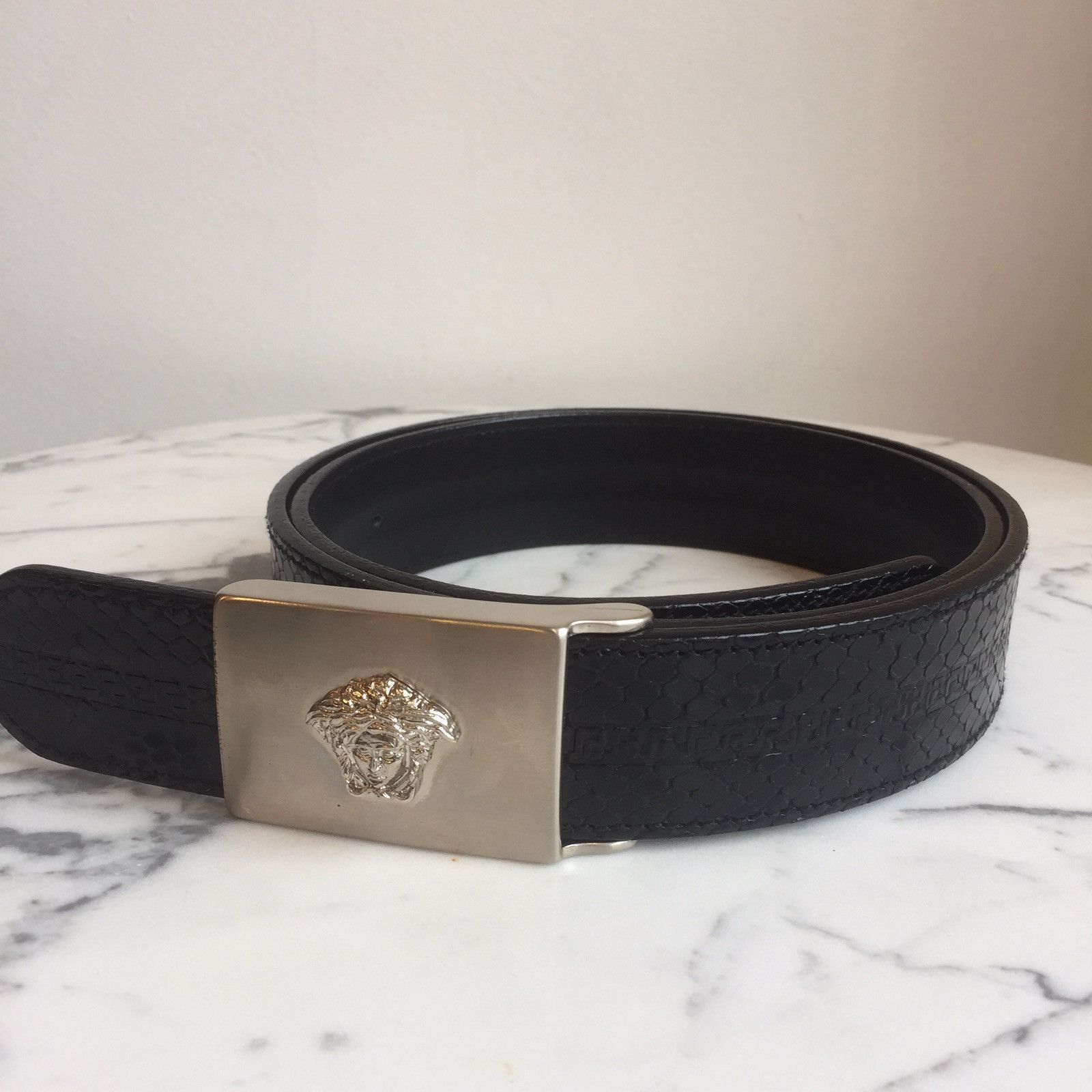 Versace Versace Snake Belt | Grailed