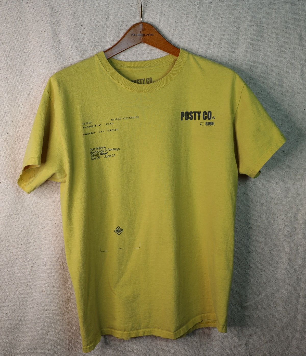 Post Malone Tour Tee Posty CO. T-shirt | Grailed