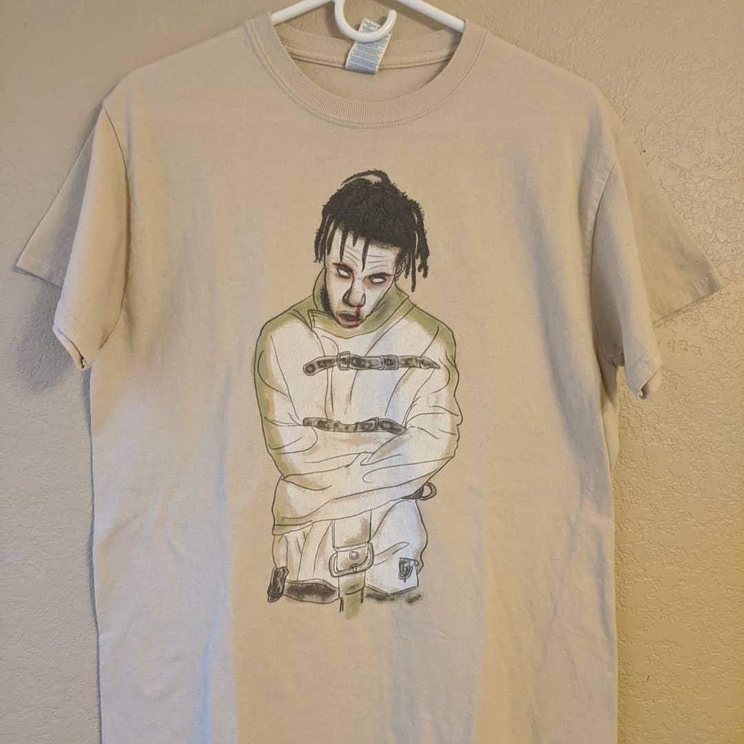 Travis Scott Travis scott Rodeo straight jacket tee | Grailed