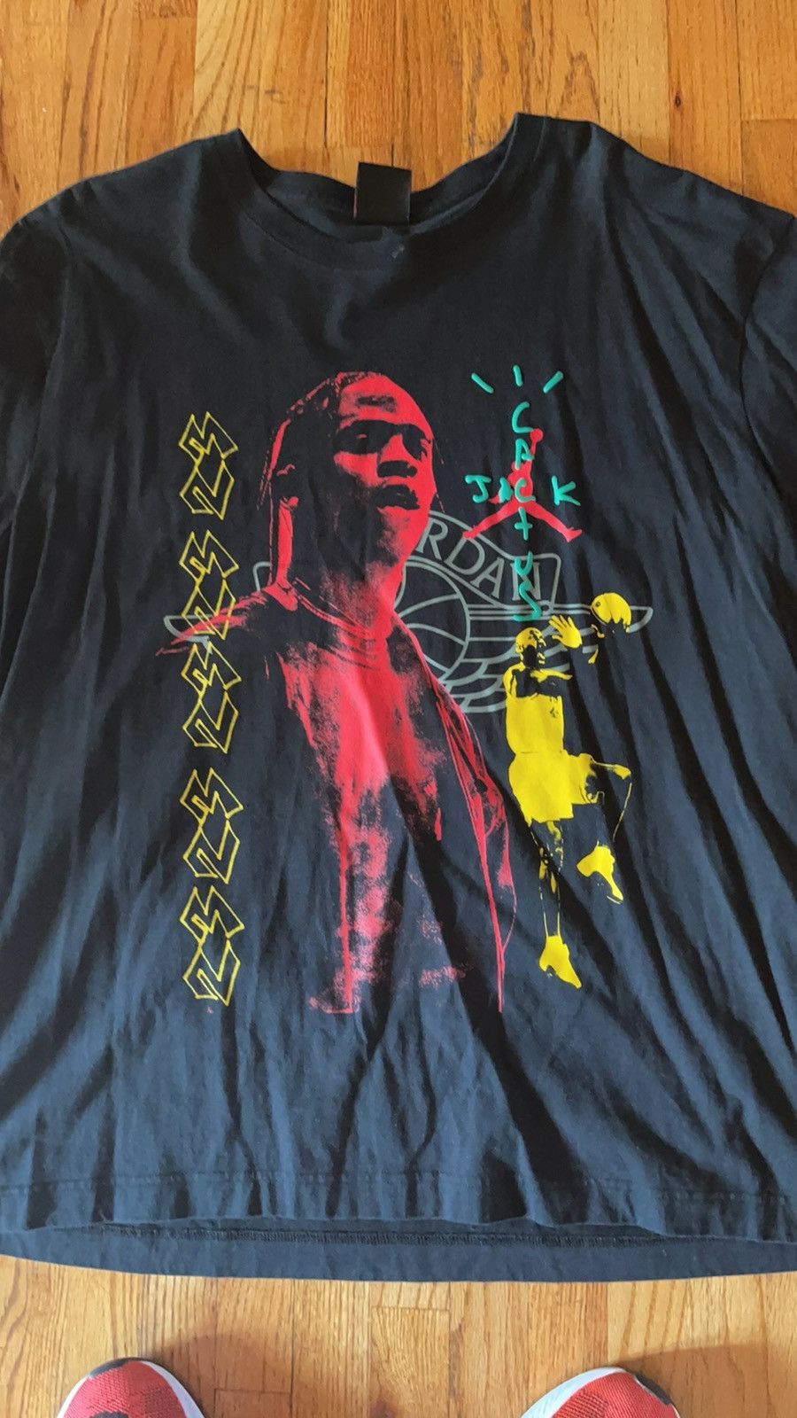 Travis Scott Travis Scott x Jordan Collab Tee | Grailed