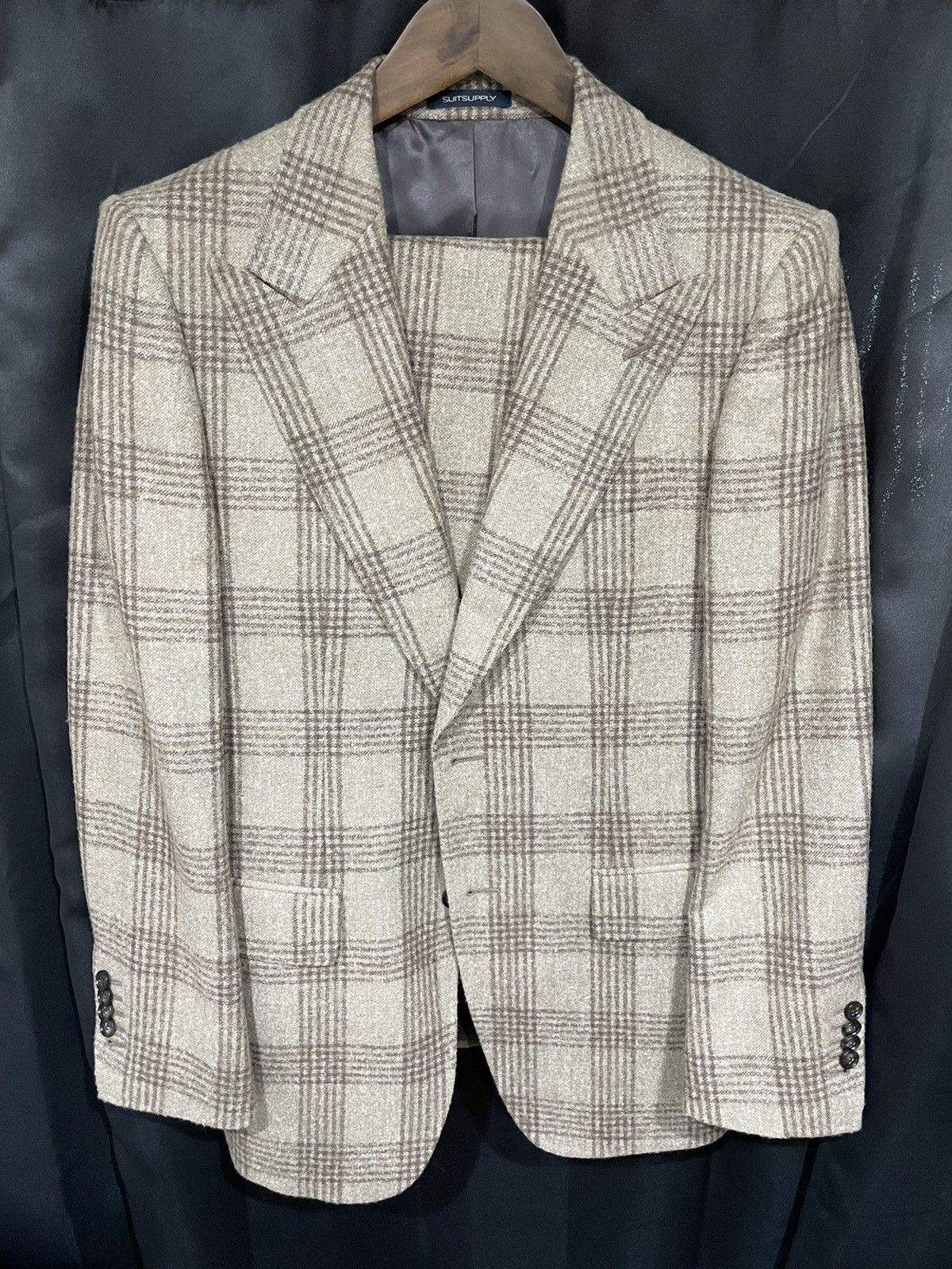 Suitsupply Suitsupply Washington Wide Peak Lapel Alpaca/Wool Suit 38R ...