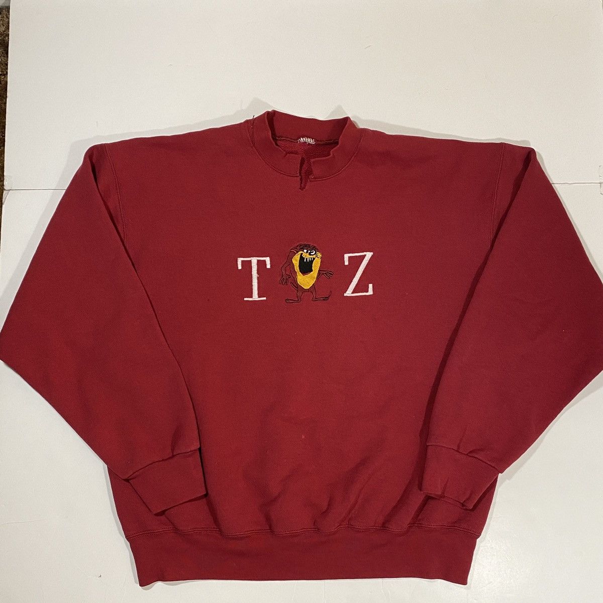 Streetwear × Vintage × Warner Bros Vintage Taz Graphic Sweatshirt | Grailed