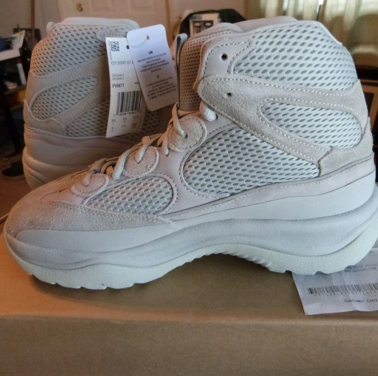 Adidas Yeezy Desert Boot Salt 2019 | Grailed