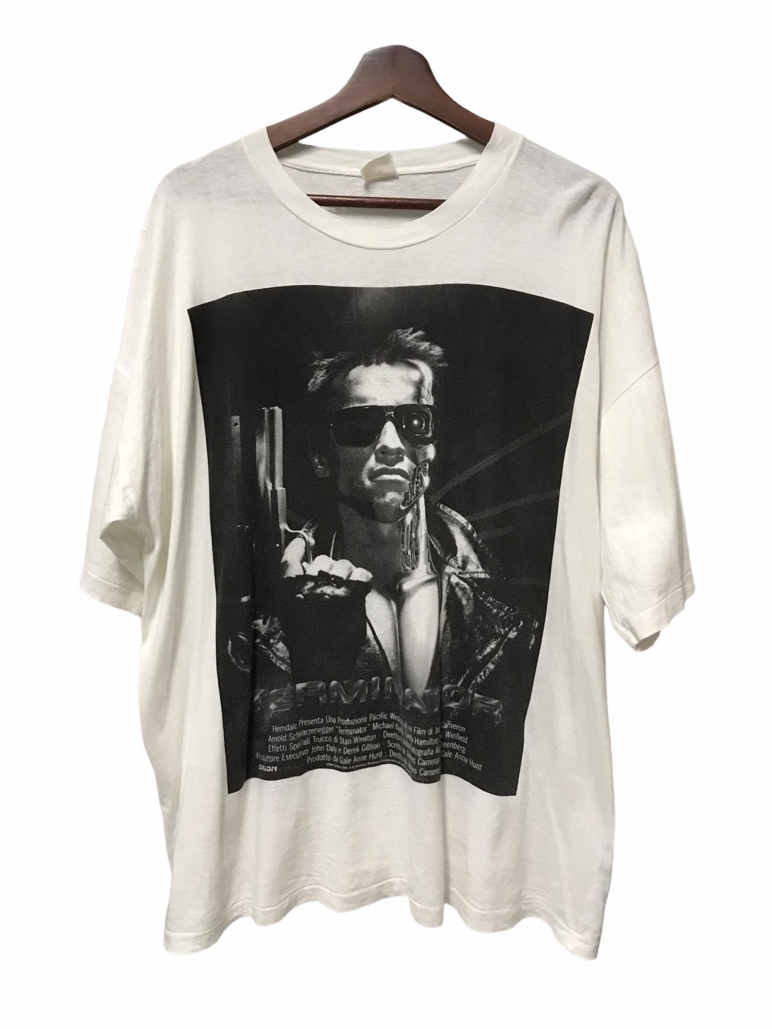Vintage Vintage Terminator 1 bootleg 80s t shirt | Grailed