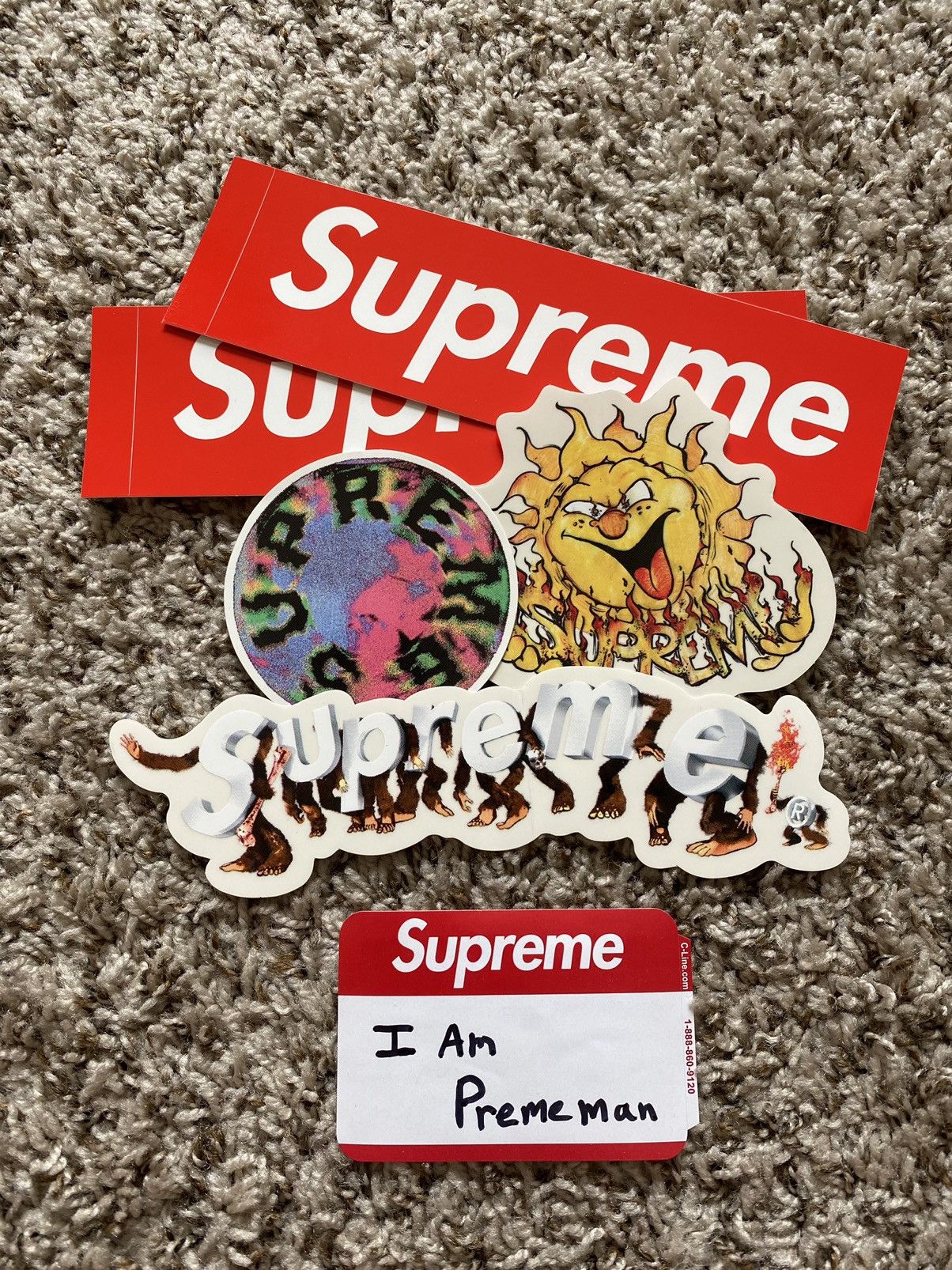 Supreme Supreme sticker pack #16 (5 stickers) | Grailed