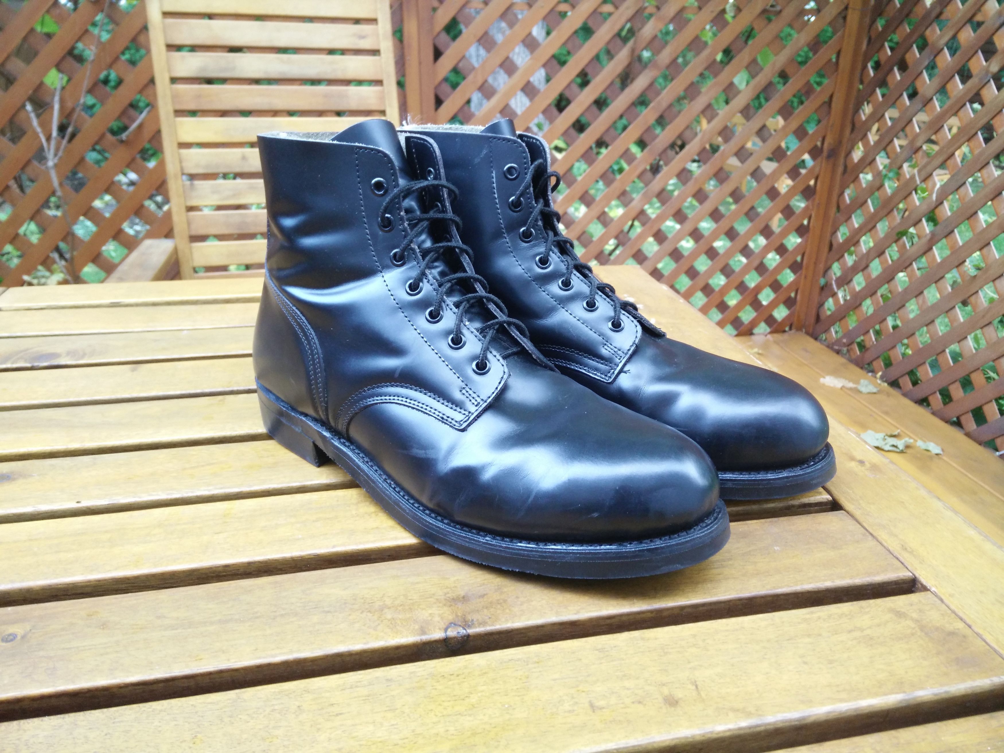 Military New Canadian parade boots | Grailed