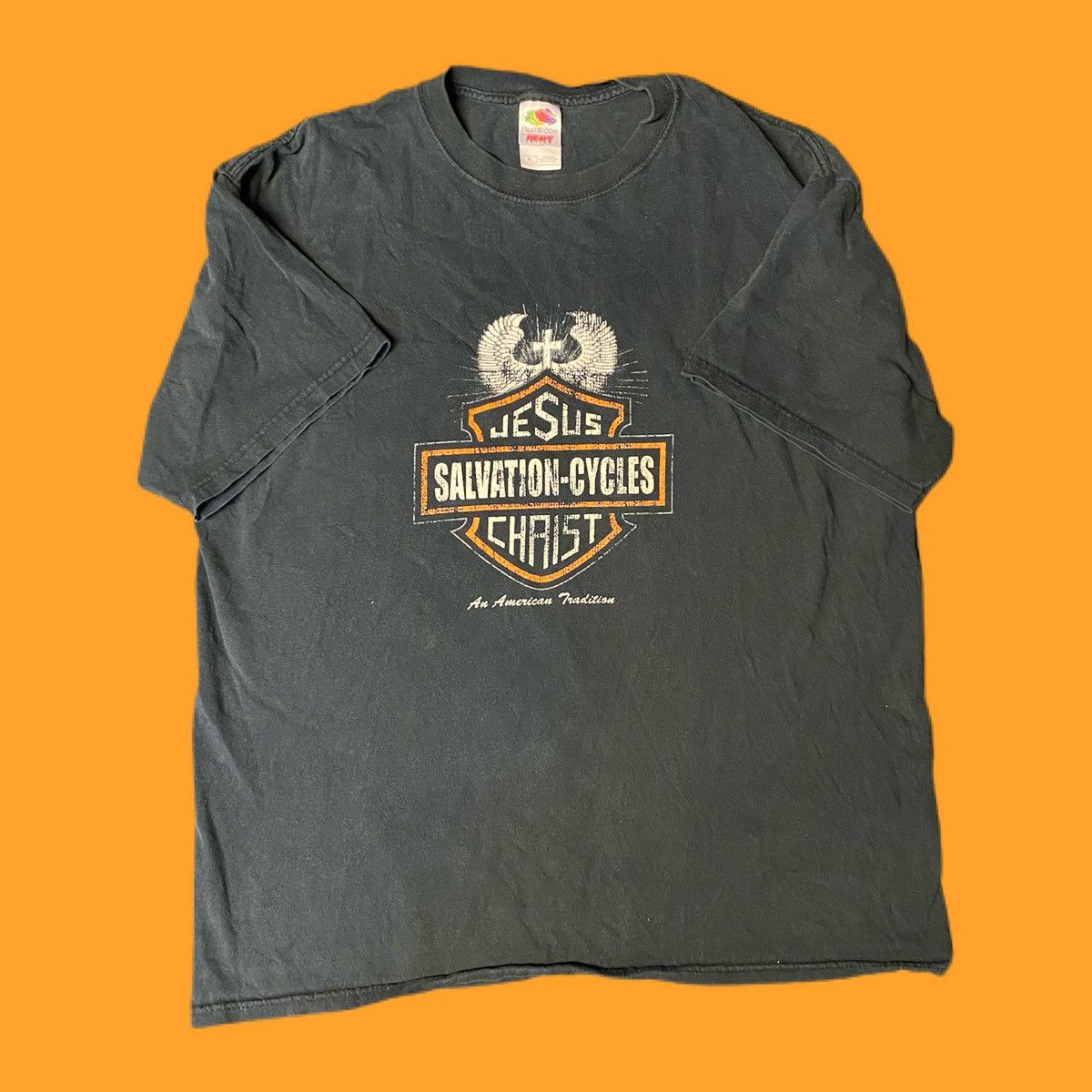 Harley Davidson × Vintage Vintage Jesus Christ Harley Davidson Parody ...