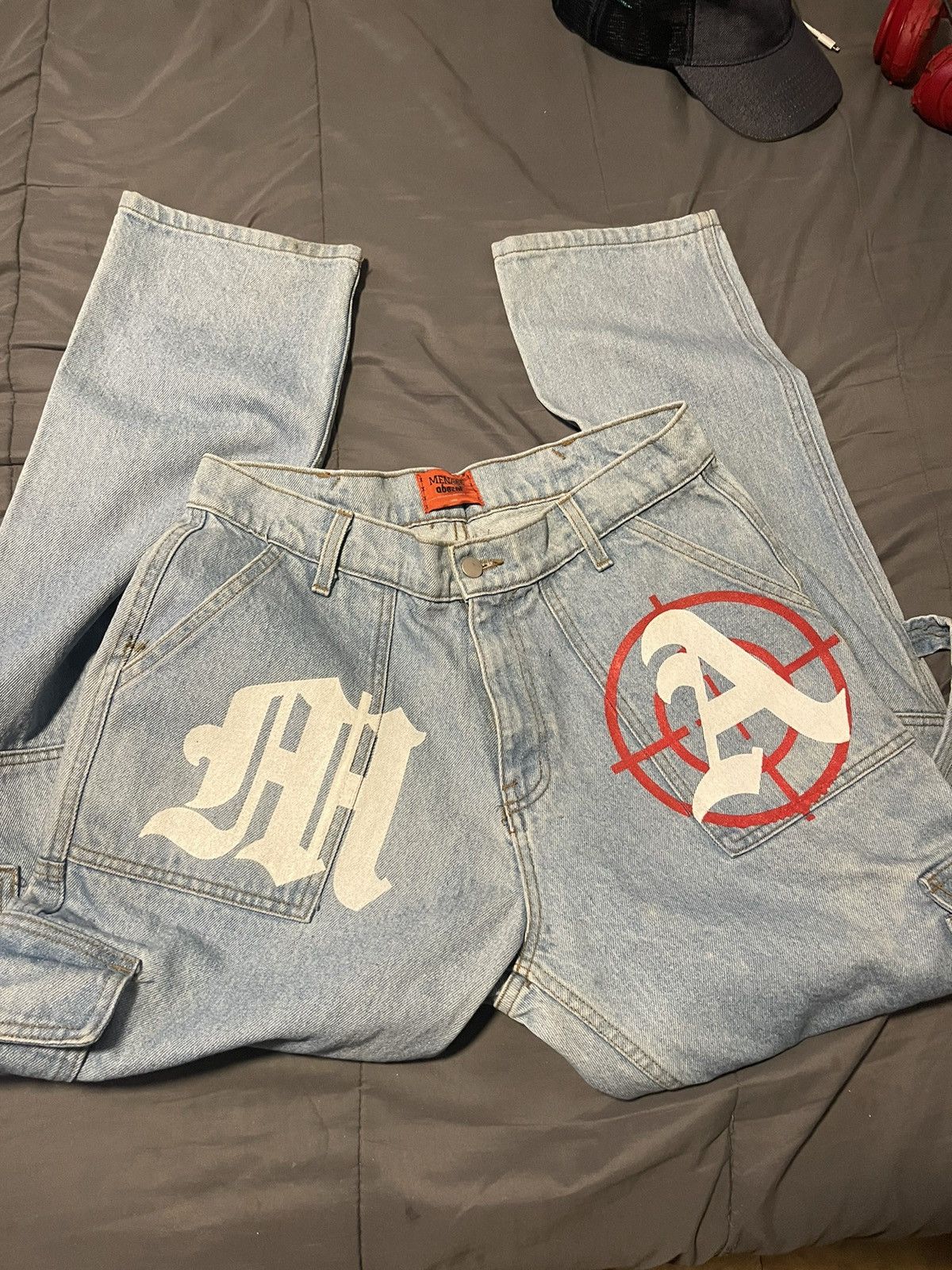 Menace Menace x Absent Target Denim | Grailed