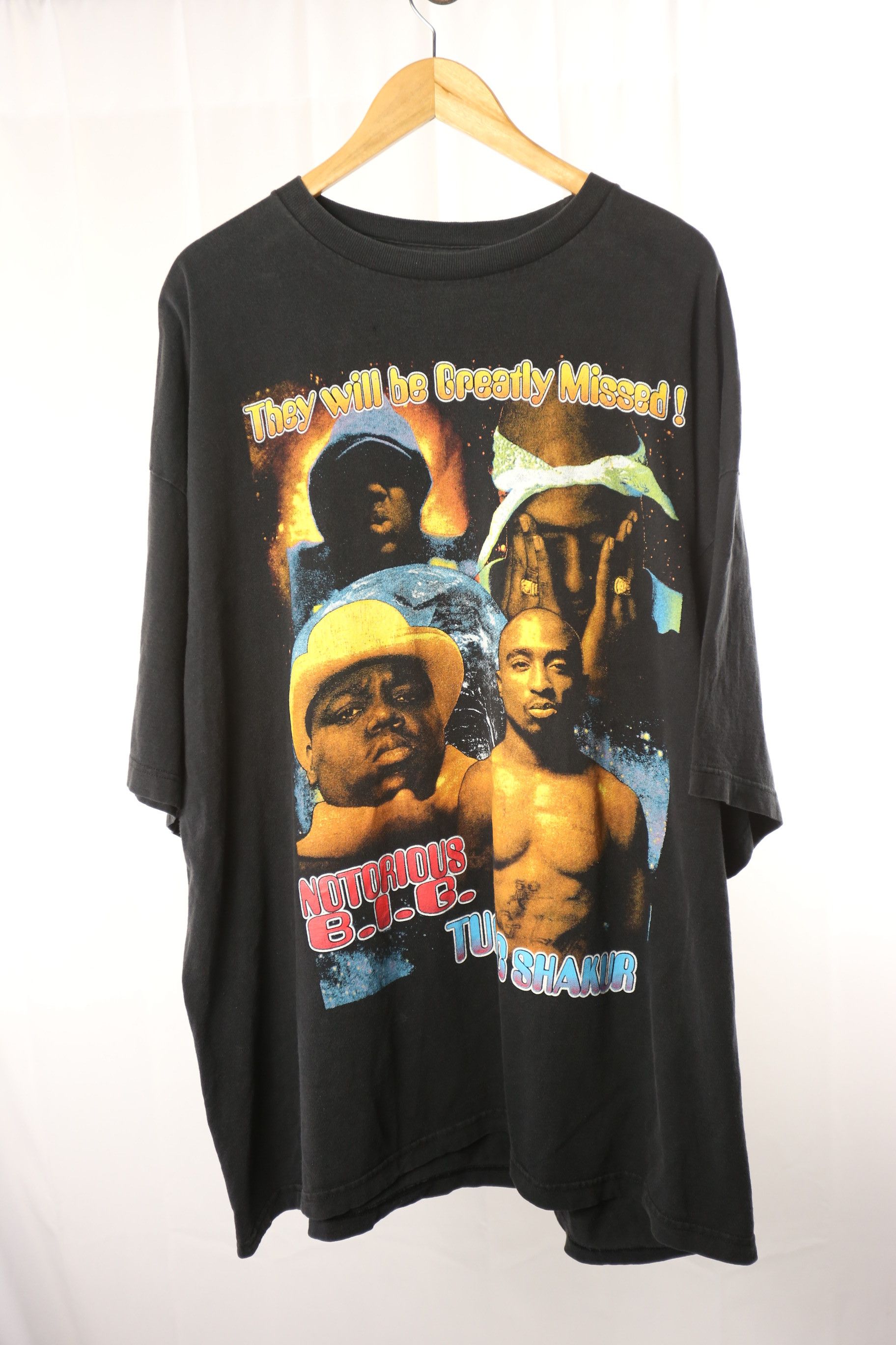 Notorious Big × Rap Tees Vintage Rap Tees 2pac Notorious Big Reprint ...