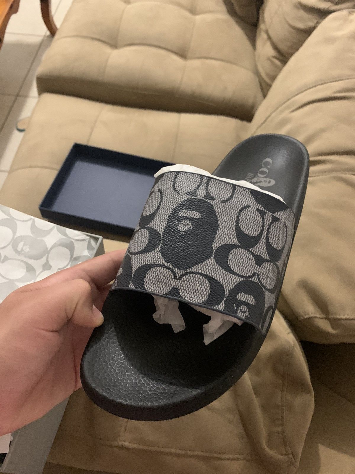 Bape Bape slides | Grailed